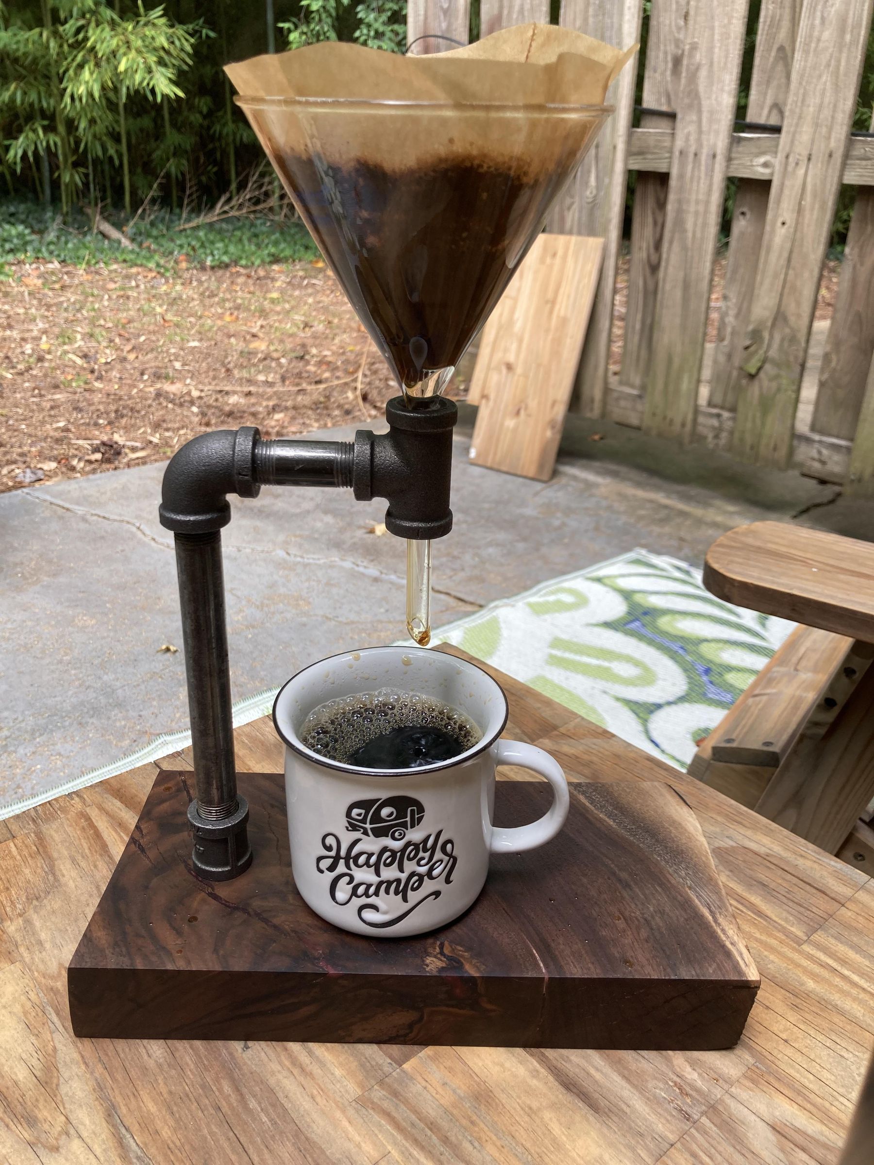 HomeMade Modern DIY Pipe Coffee Maker : 11 Steps (with Pictures ...