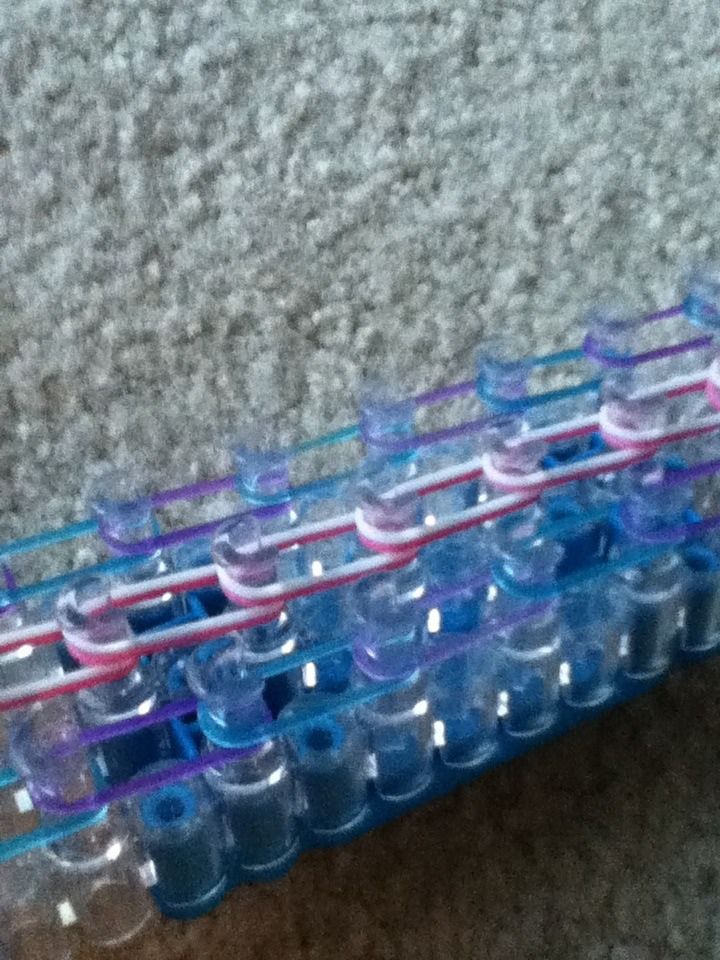 Rainbow Loom Raindrop Pattern