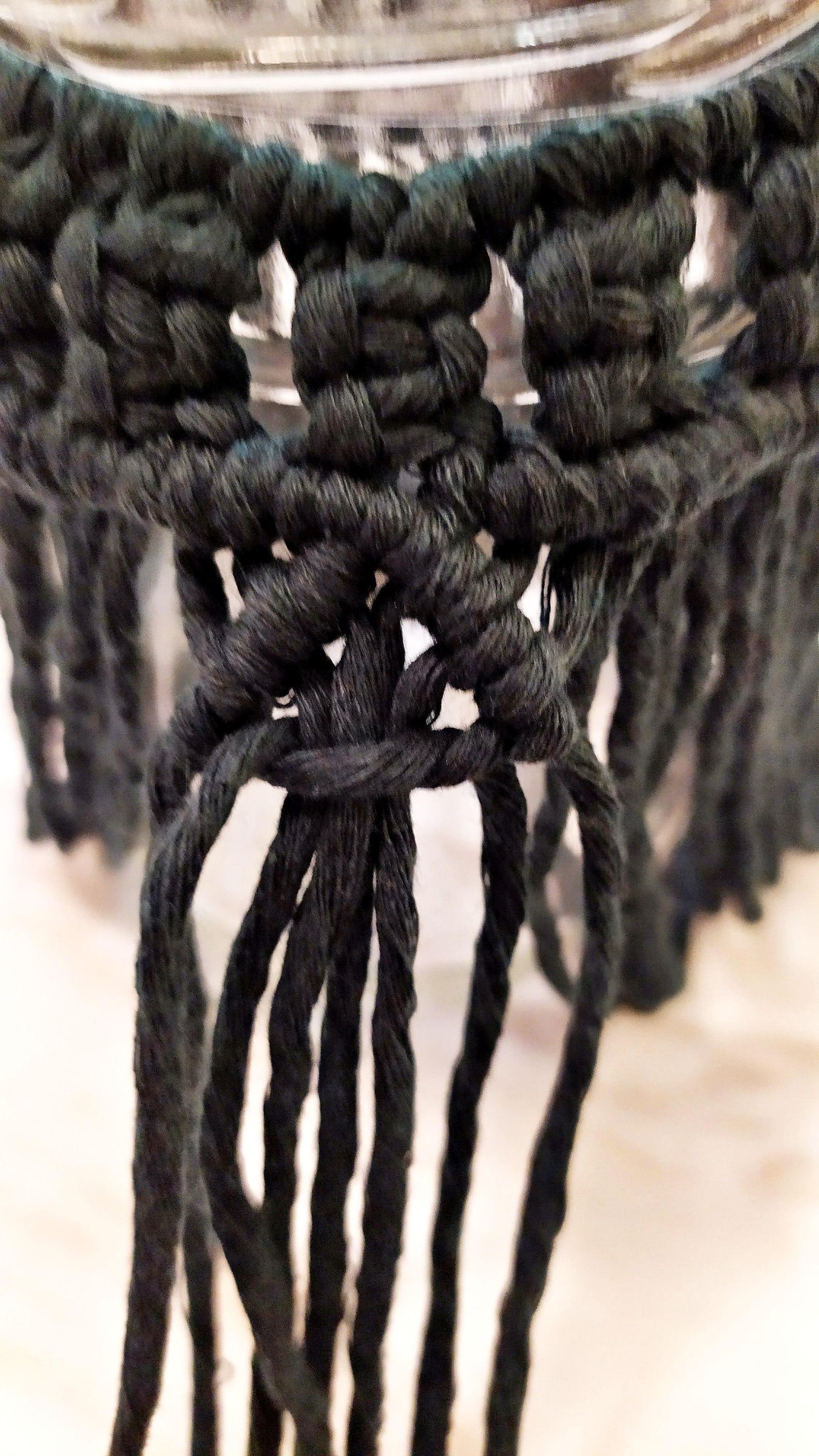 Bohemian Macrame Jar : 9 Steps (with Pictures) - Instructables