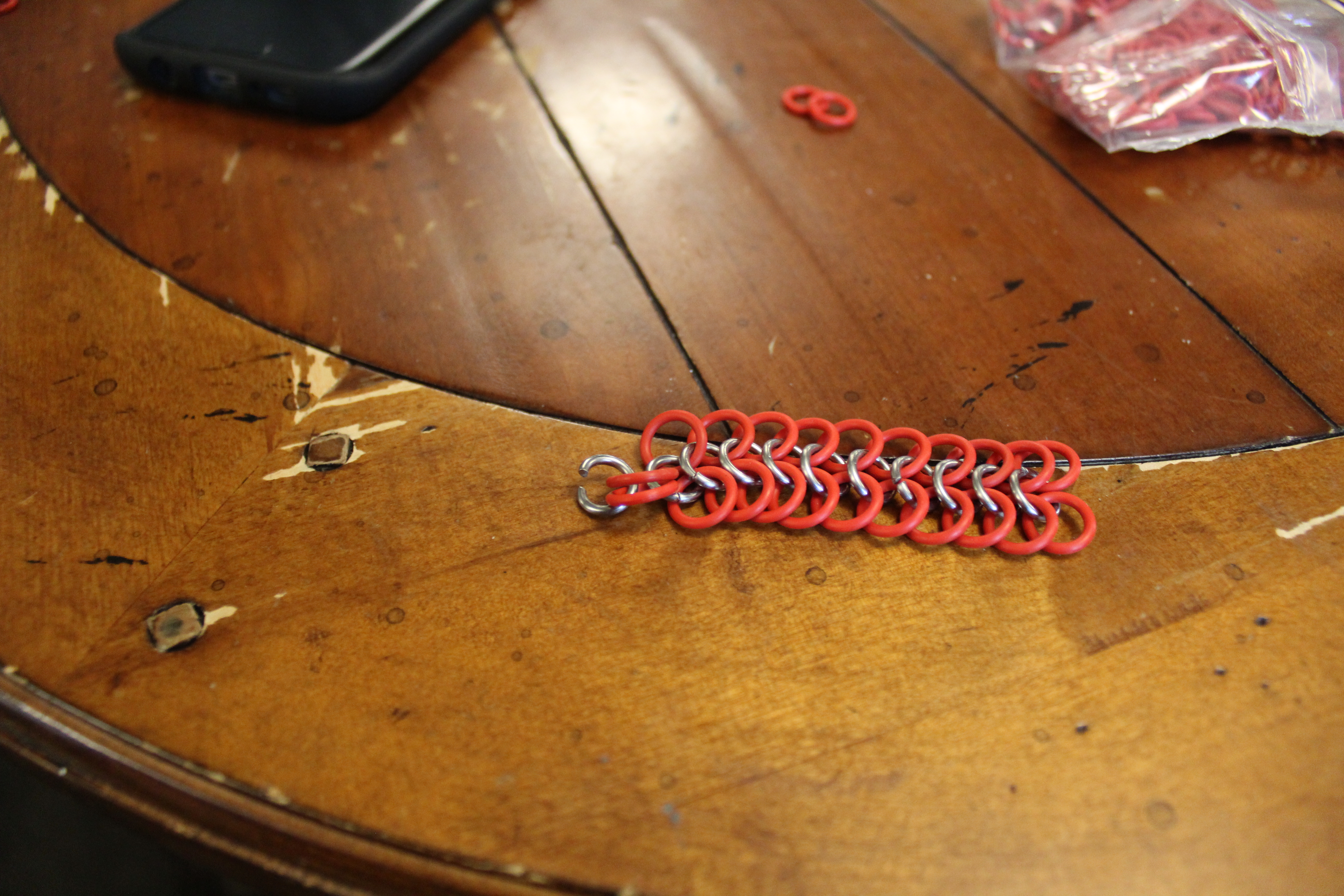 Chainmail and O-ring Keychain : 6 Steps (with Pictures) - Instructables