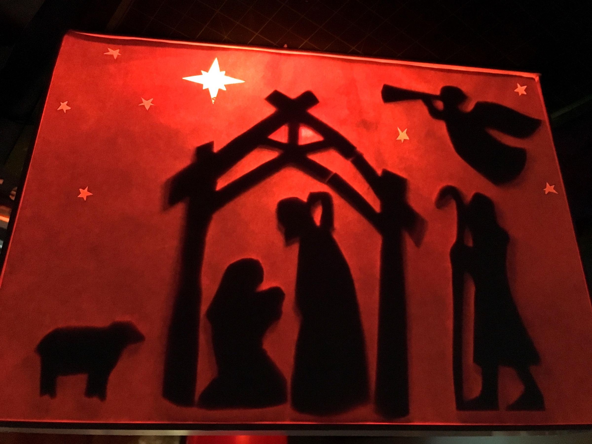 Manger Scene Table Lamp As Christmas Decor : 8 Steps (with Pictures ...