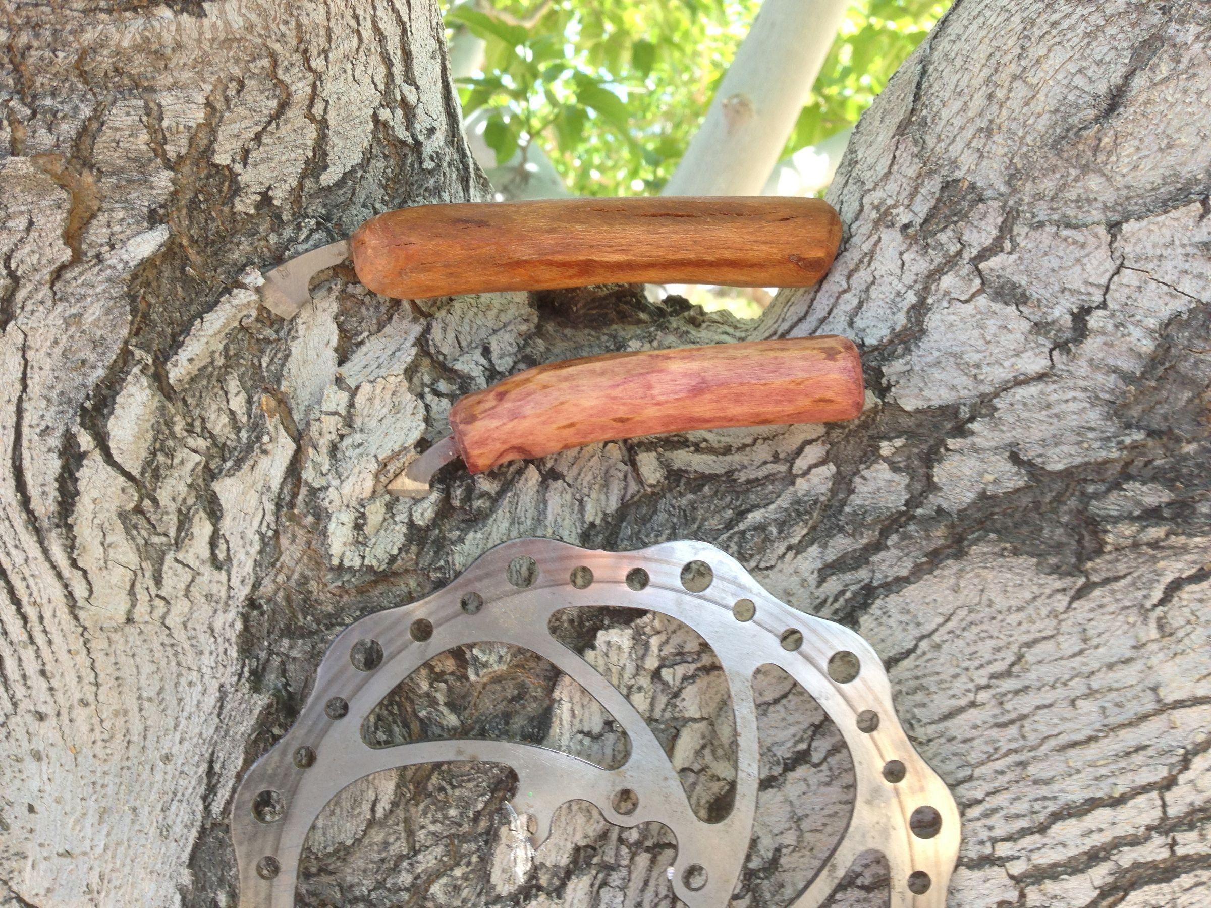 Build a Bike Disk Brake Carving Knife Set : 6 Steps (with Pictures ...