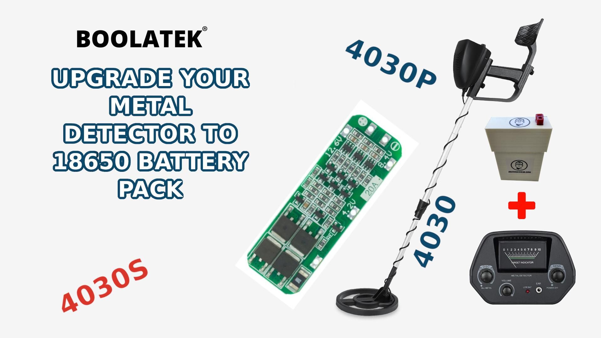 Convert Your Metal Detector to a 12V Battery Pack With 18650 Li-ion ...