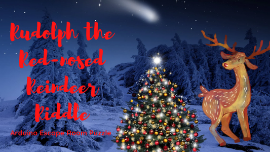 Rudolph the Red-nosed Reindeer Arduino Escape Room Puzzle : 3 Steps ...