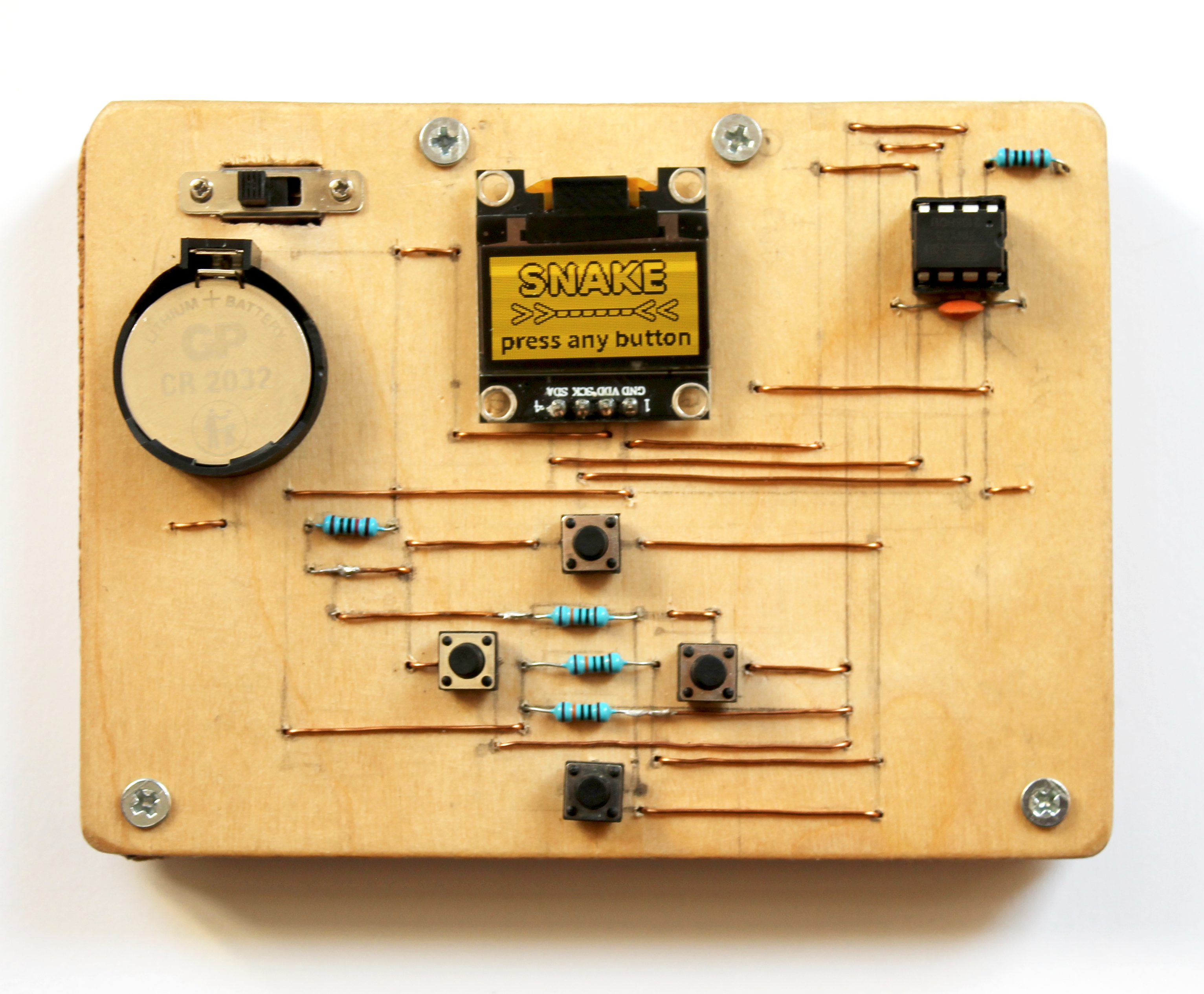 ATtiny85 Snake Game : 6 Steps (with Pictures) - Instructables