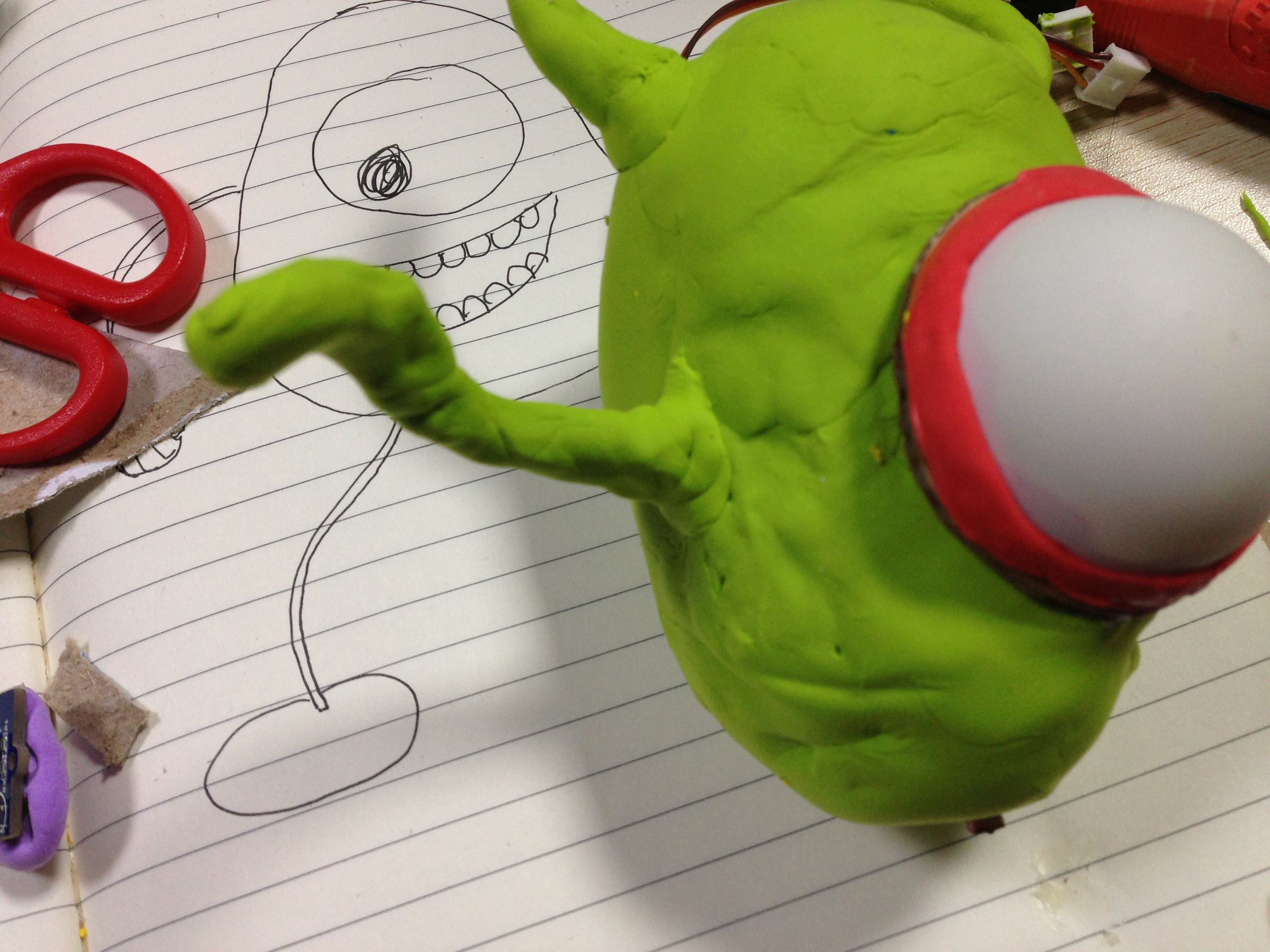 Interactive Mike Mozowski Toy : 4 Steps - Instructables