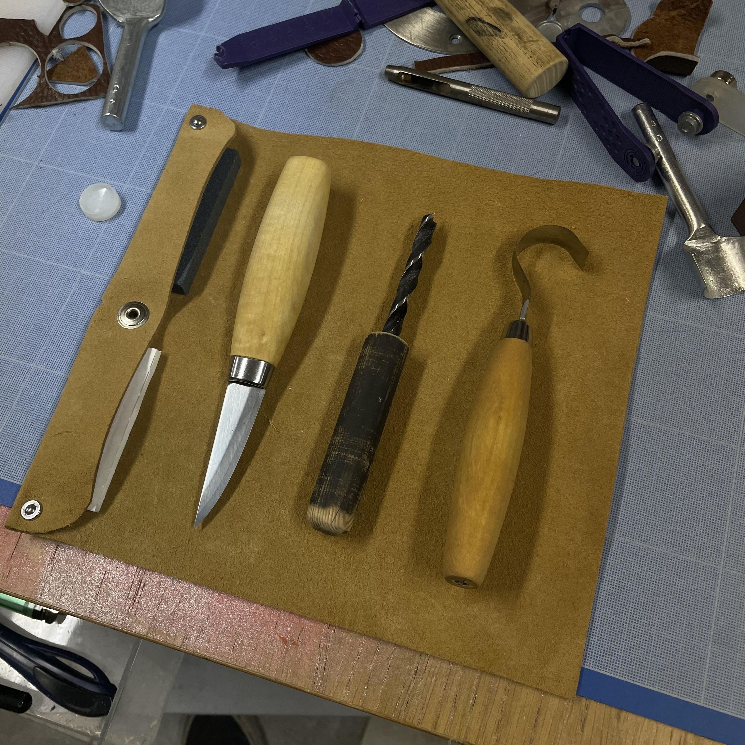 Woodcarving Tool Roll Up : 10 Steps (with Pictures) - Instructables