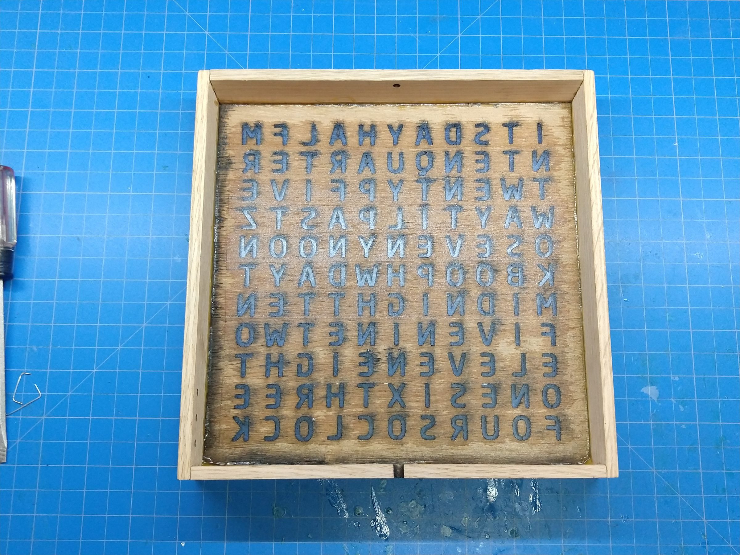 Word Clock : 21 Steps (with Pictures) - Instructables