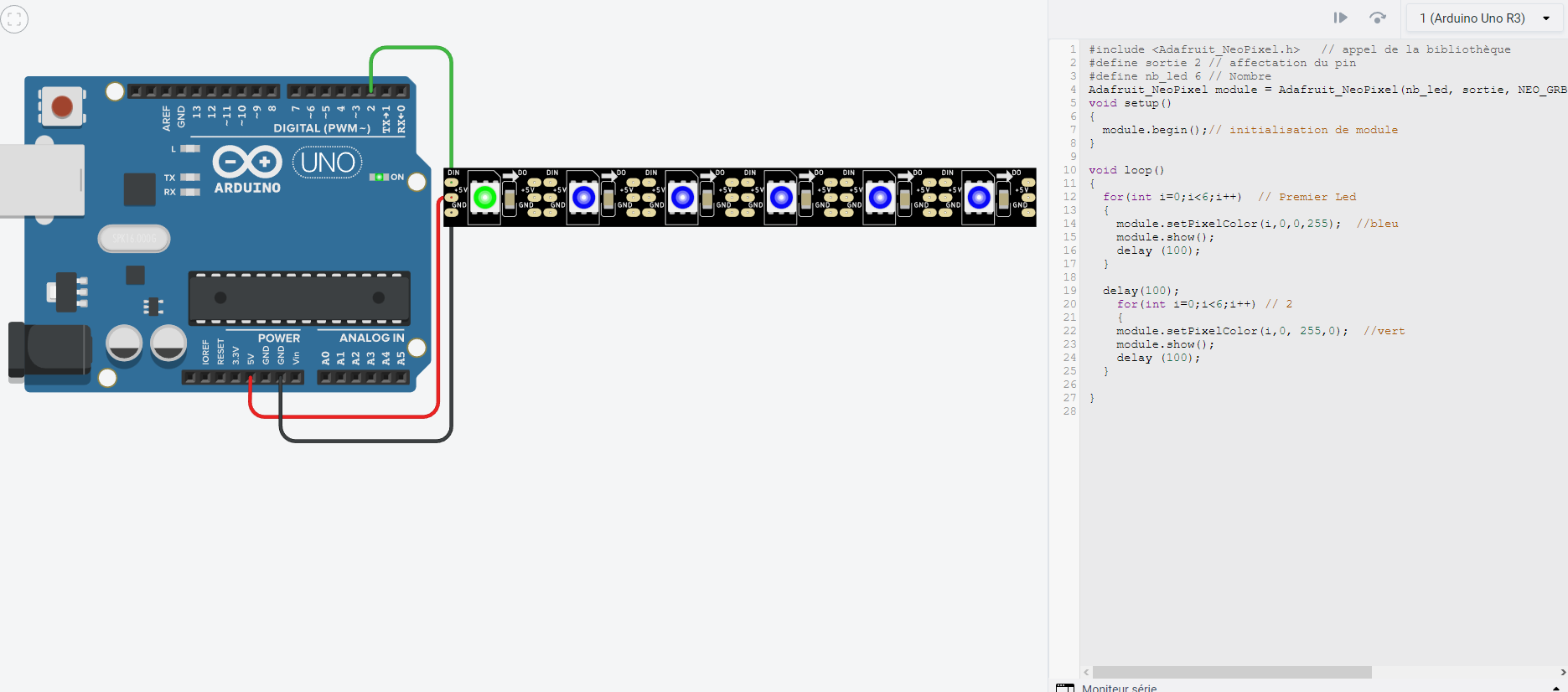 Comment Programmer Un Bandeau Led / Led Strip Programmable Via Tinkercad : 21 Steps - Instructables