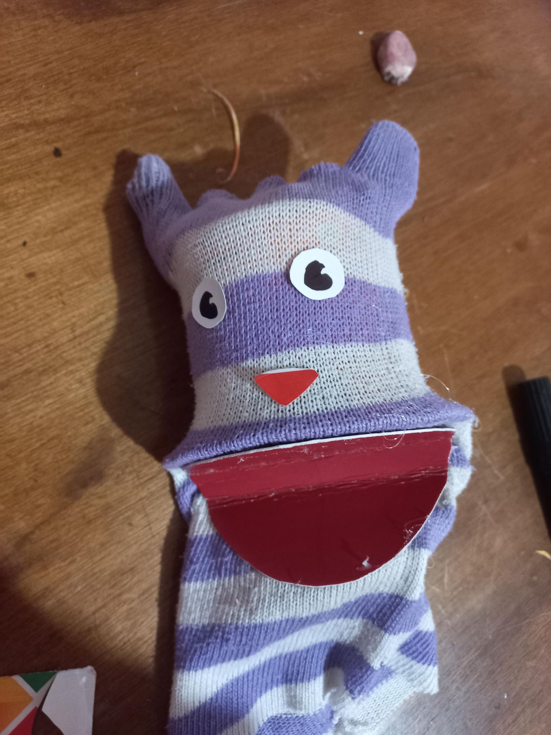 No-sew Sock Puppet With Recycled Martials : 12 Steps (with Pictures ...