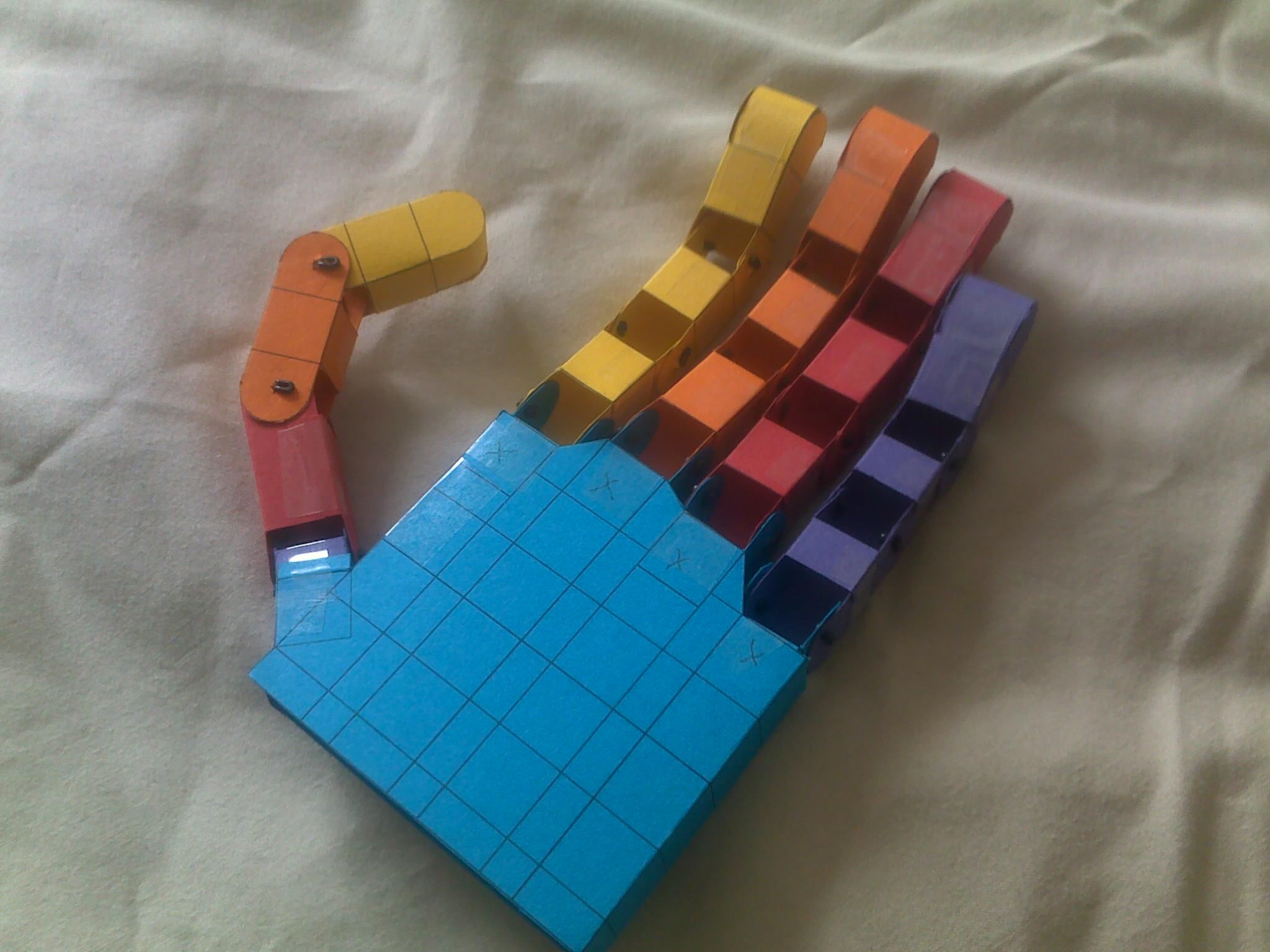 The Worlds First Paper (not-quite-animatronic) Animatronic Hand ...