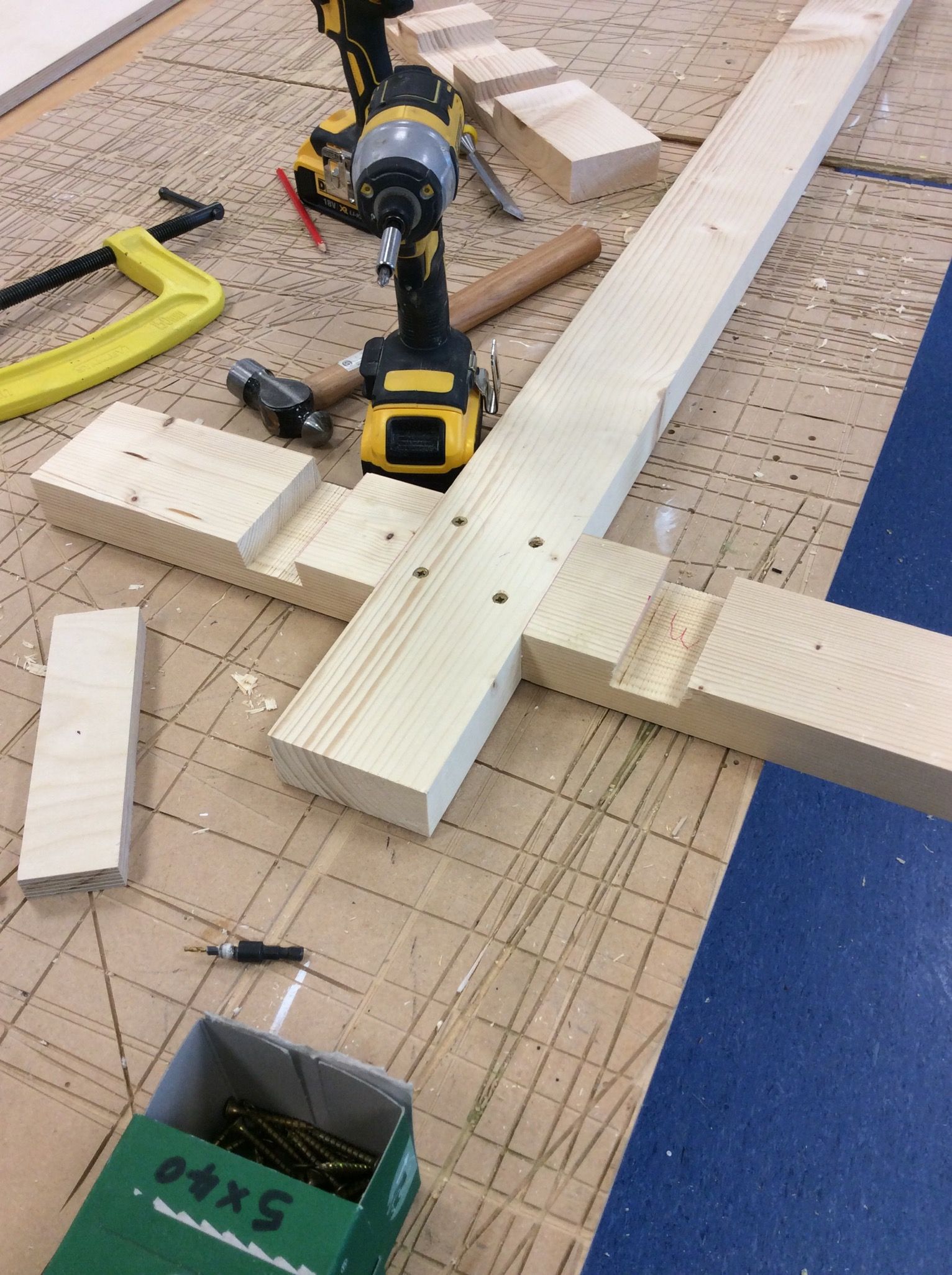 High Trestle Table - Including Prototype Table : 10 Steps (with ...