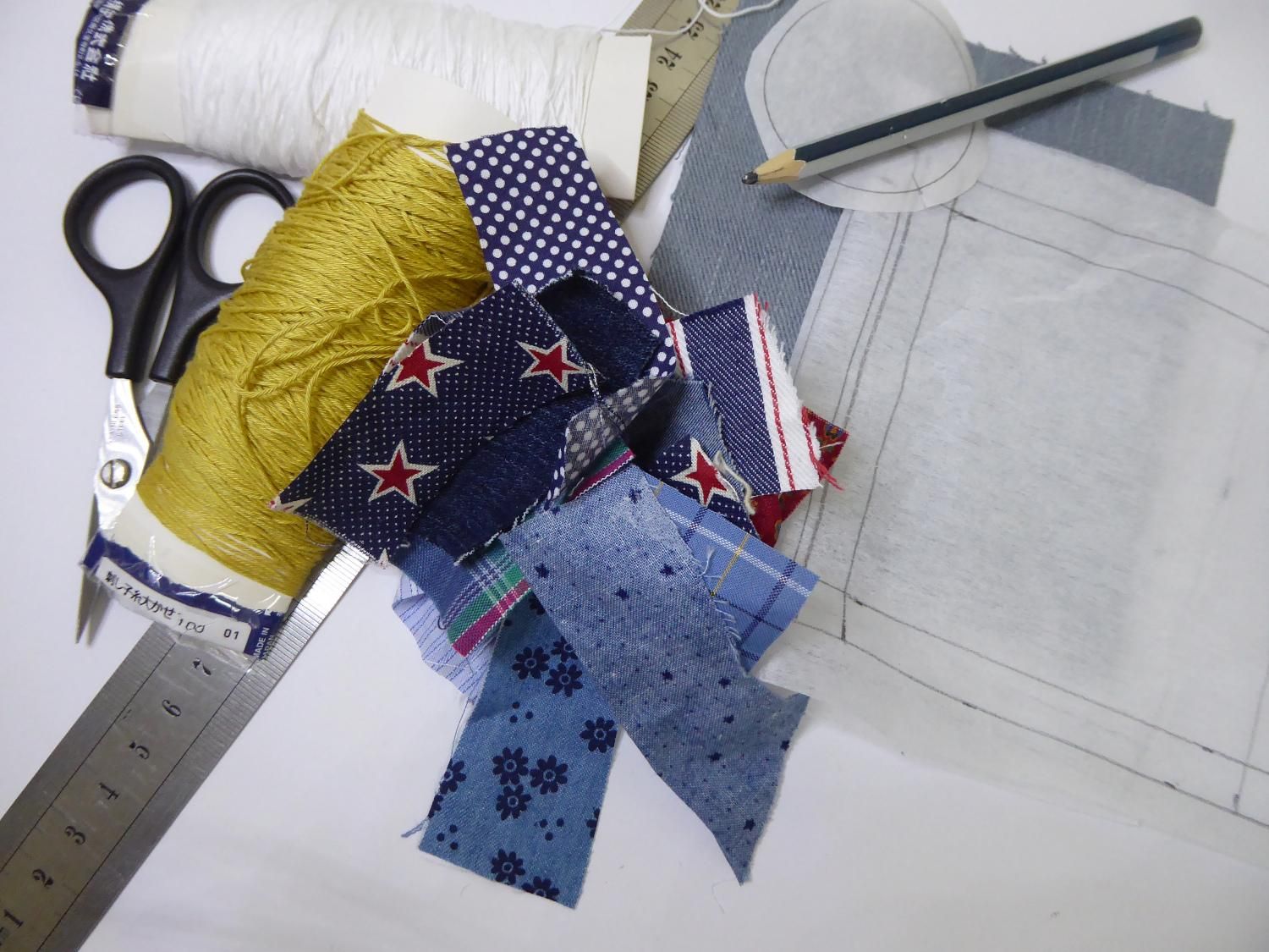 Easy Boro Sashiko Style Biscornu Pincushion : 10 Steps (with Pictures ...