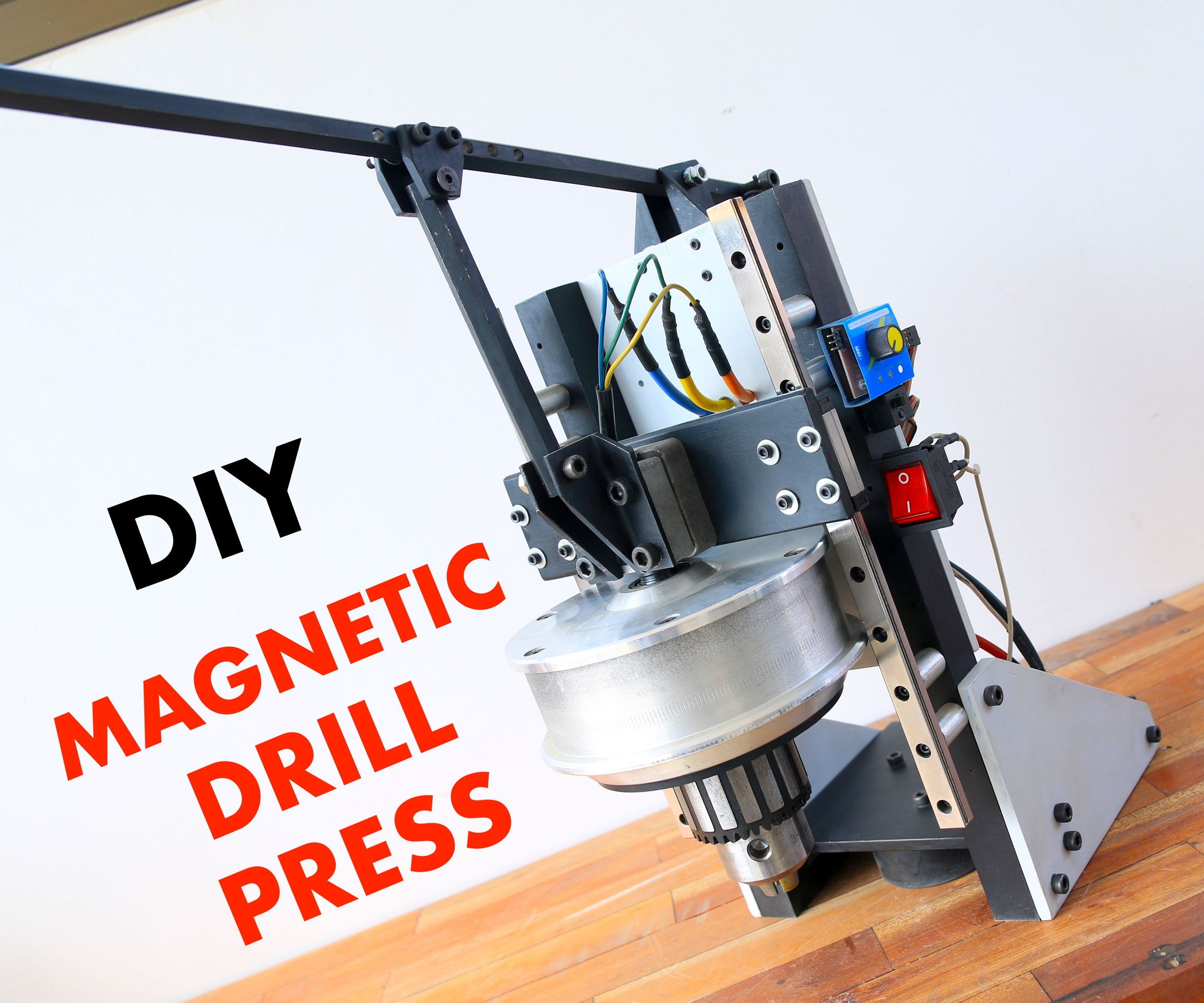 DIY Magnetic Drill Press : 14 Steps (with Pictures) - Instructables