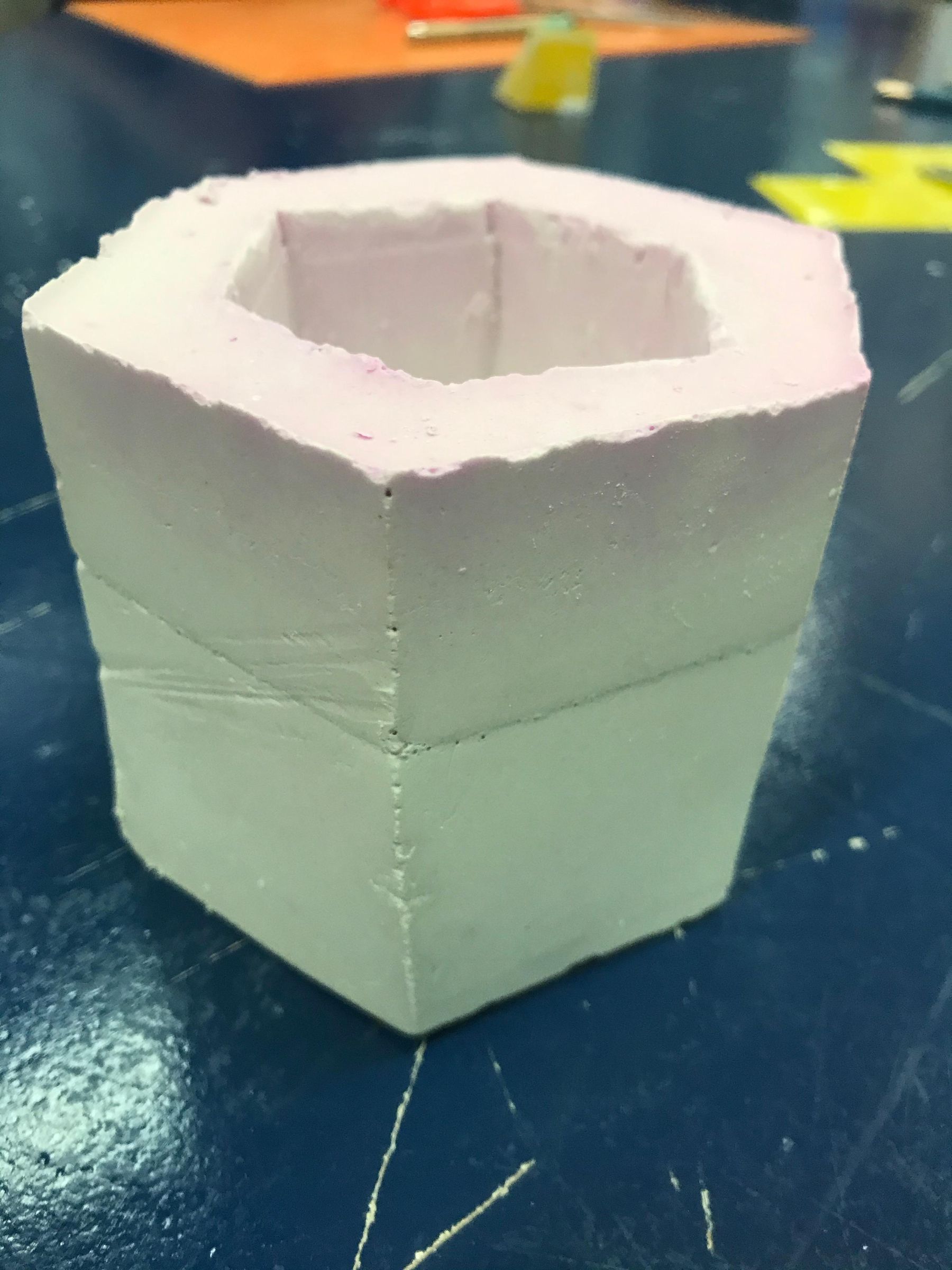 Saran S - Casting Plaster Pencil Holder : 10 Steps - Instructables