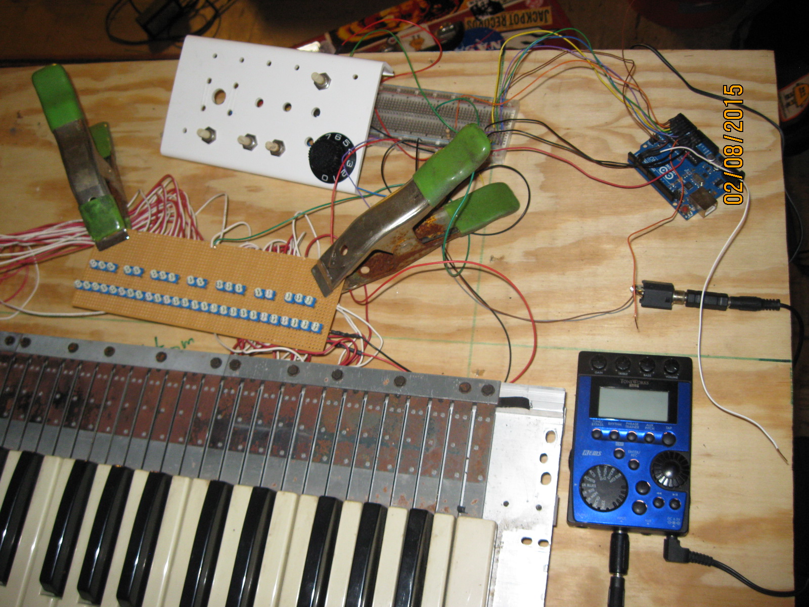 Adding Keys to an Arduino Synth the Hard Way- the Blacklord: the Organ ...