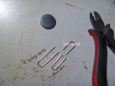 Coin Cell Battery Holder From Paperclip-vertical Mount on Pcb ...