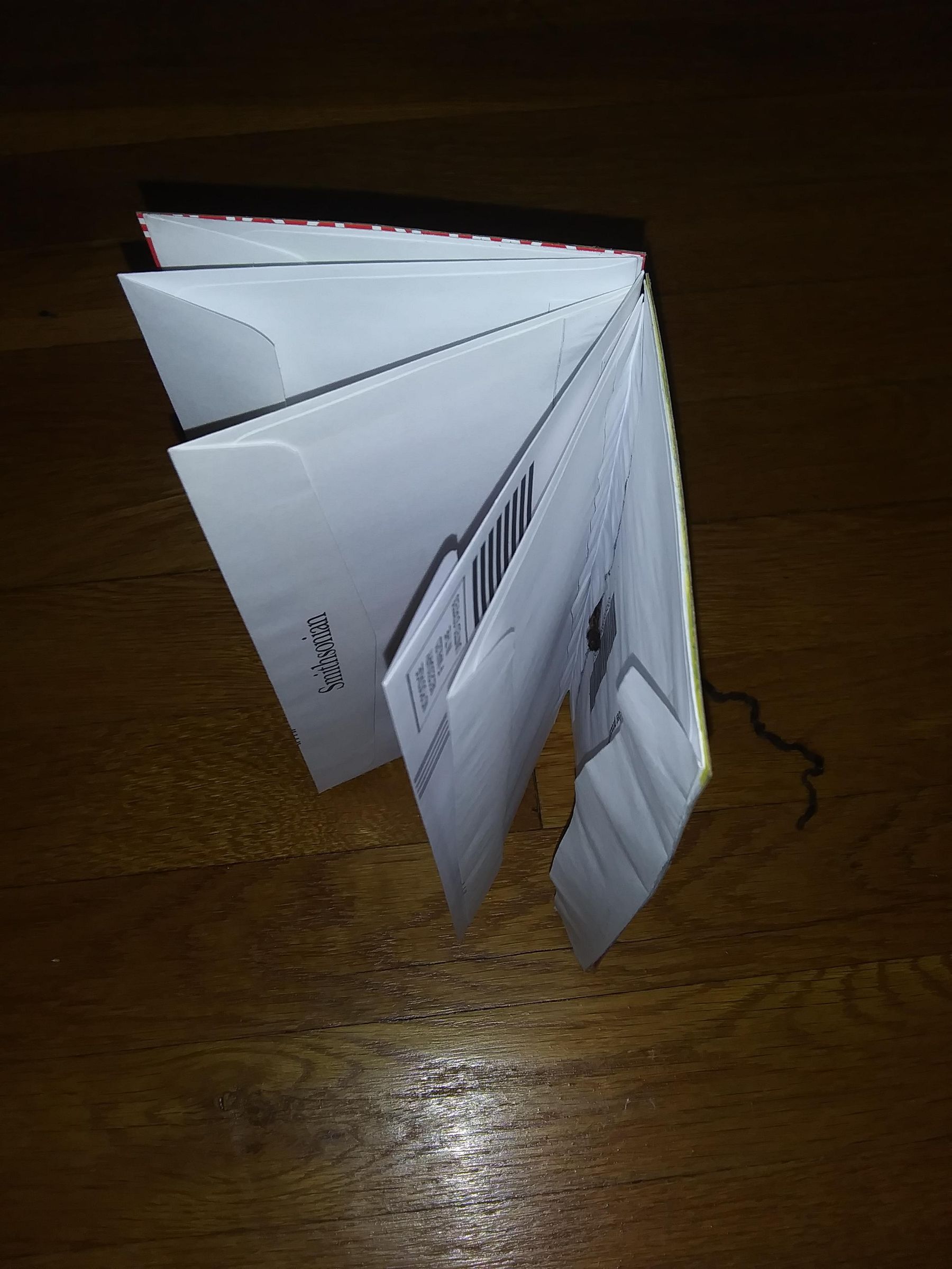 Recycled Envelope Organizer : 4 Steps - Instructables