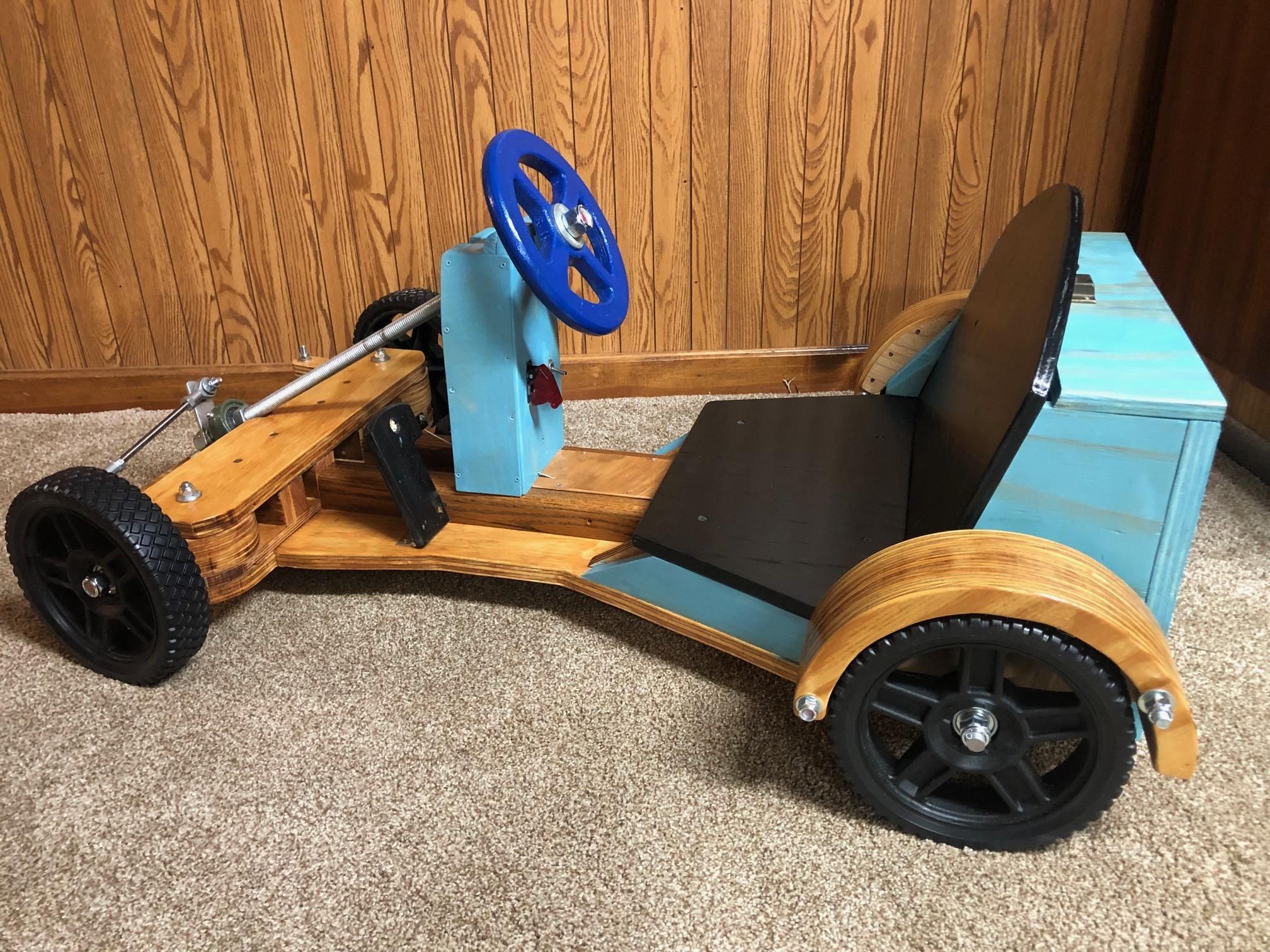 Wooden Electric Mini Go-Kart : 12 Steps (with Pictures) - Instructables