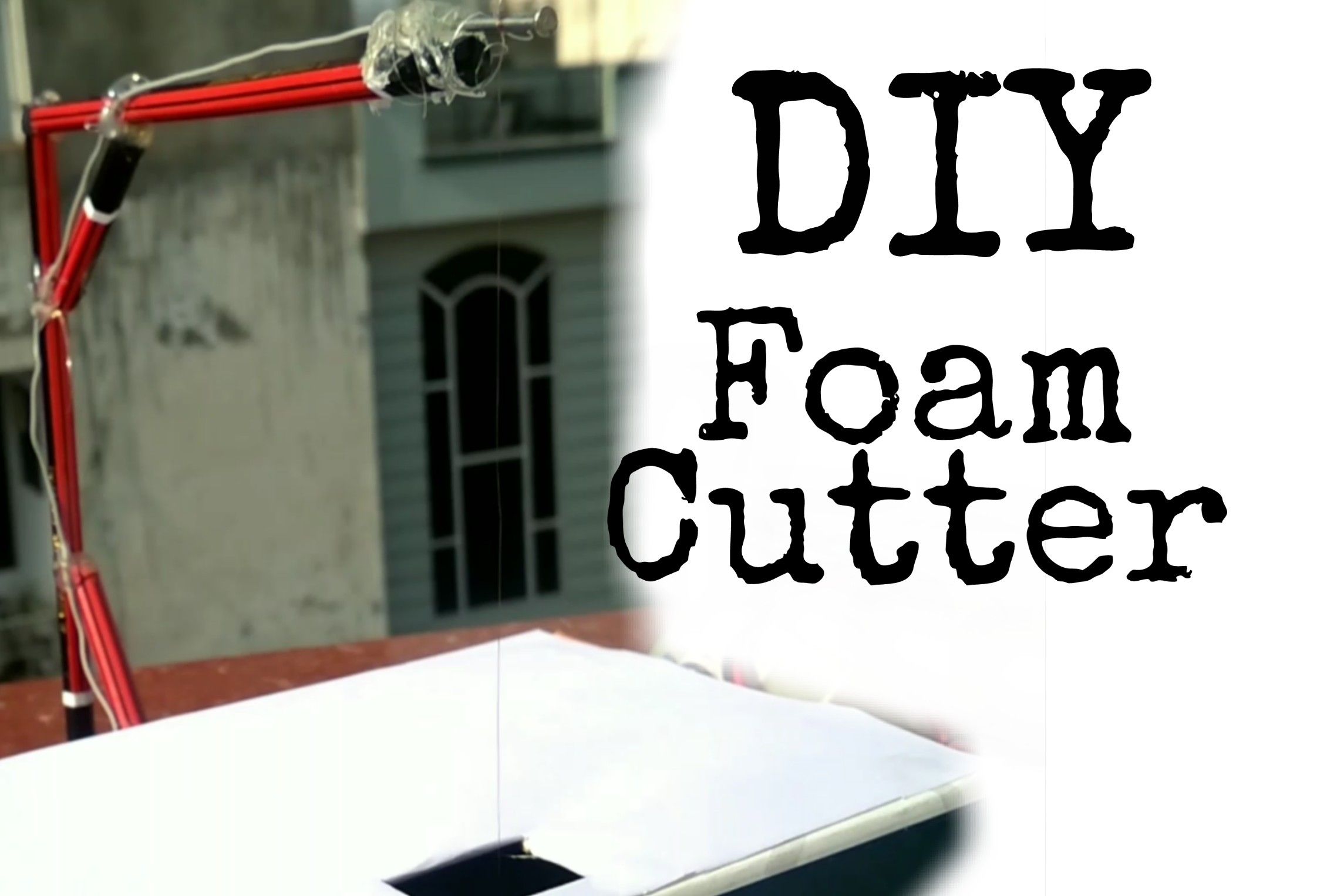 DIY Foam Cutter With Nichrome Wire || Thermacol Cutter : 9 Steps ...