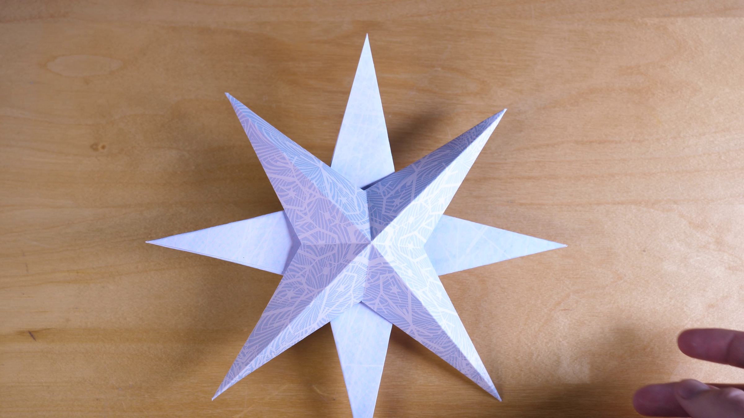 3D Paper Star : 6 Steps (with Pictures) - Instructables