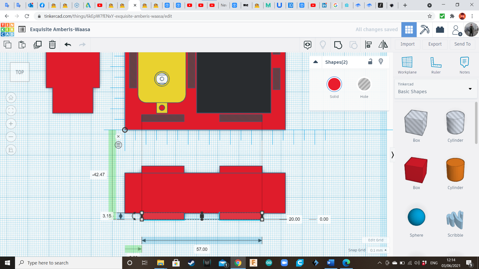 Tinkercad Robotics for School: Laser-cut Walking Machine! : 27 Steps ...