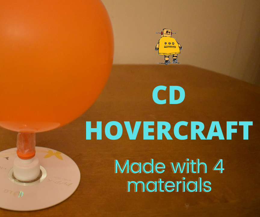 Hovercraft Made With 4 Materials ! : 5 Steps (with Pictures ...