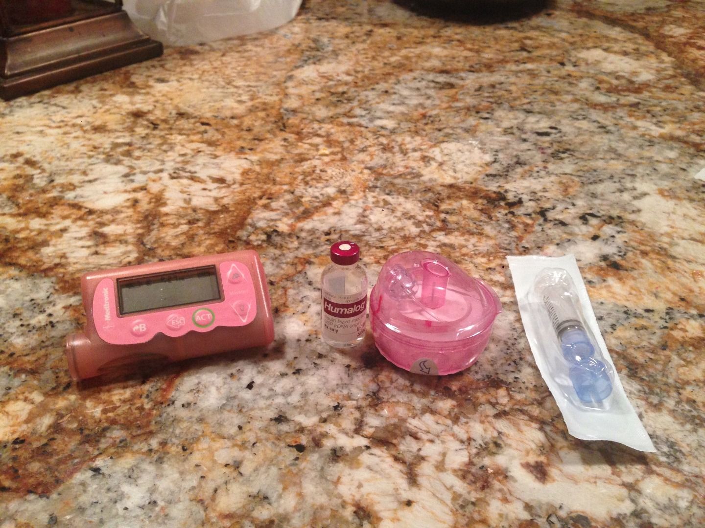 Medtronic Insulin Pump Pink