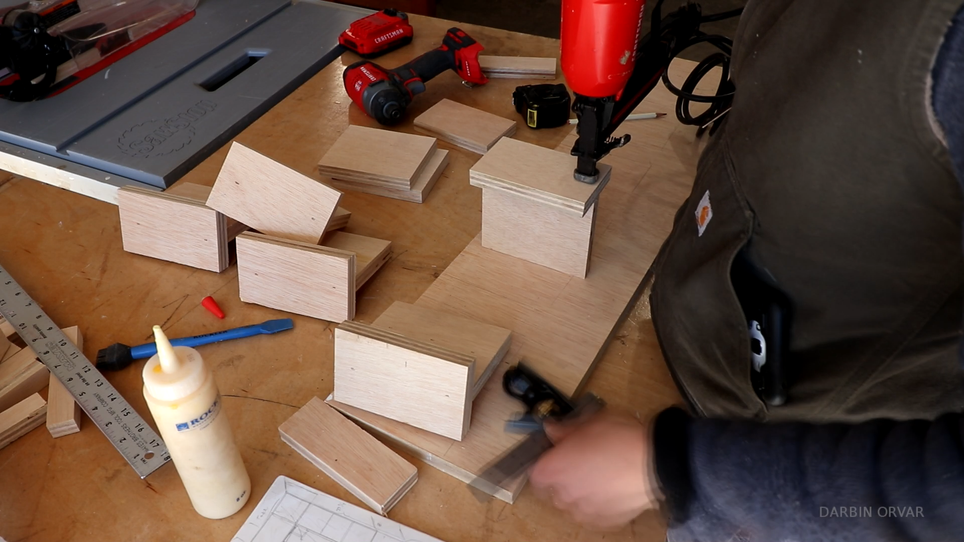 Cordless Drill Charging Tool Wall and Storage Rack : 9 Steps (with ...