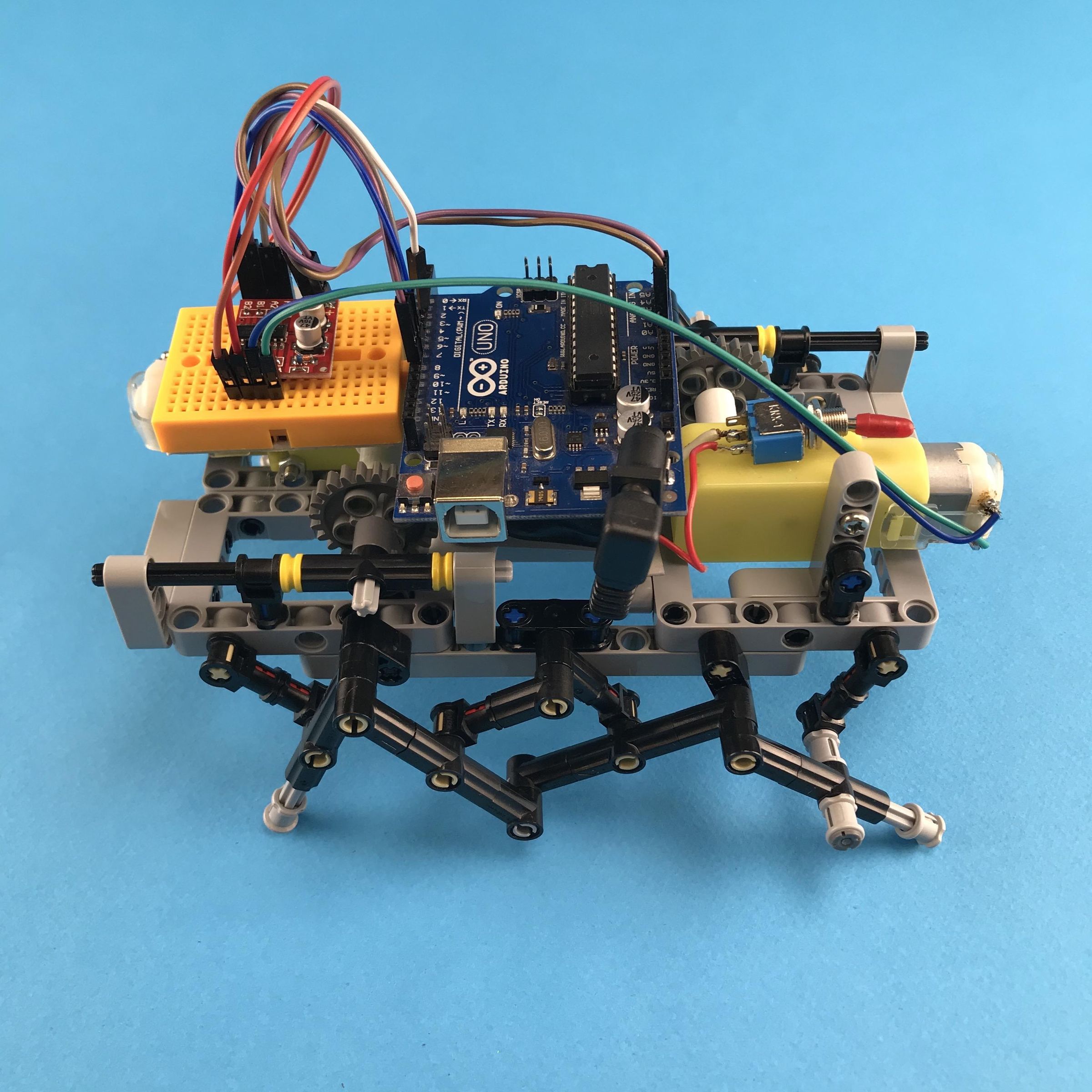 A DIY Hexapod Robot With Arduino, 3D Printed, and Lego-compatible Parts : 8 Steps (with Pictures ...