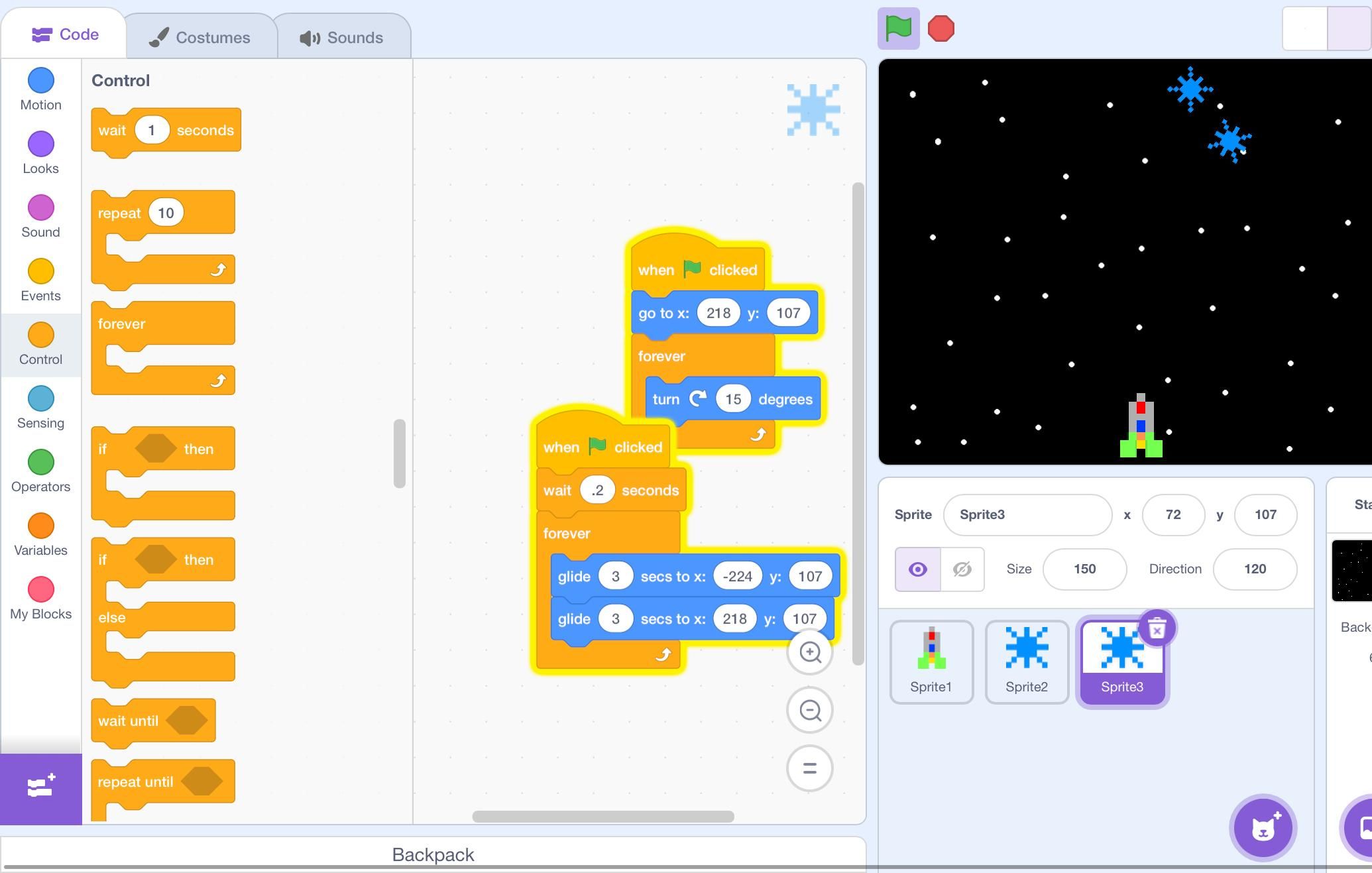 How to Code a Basic Retro Space Shooter on Scratch! : 7 Steps ...
