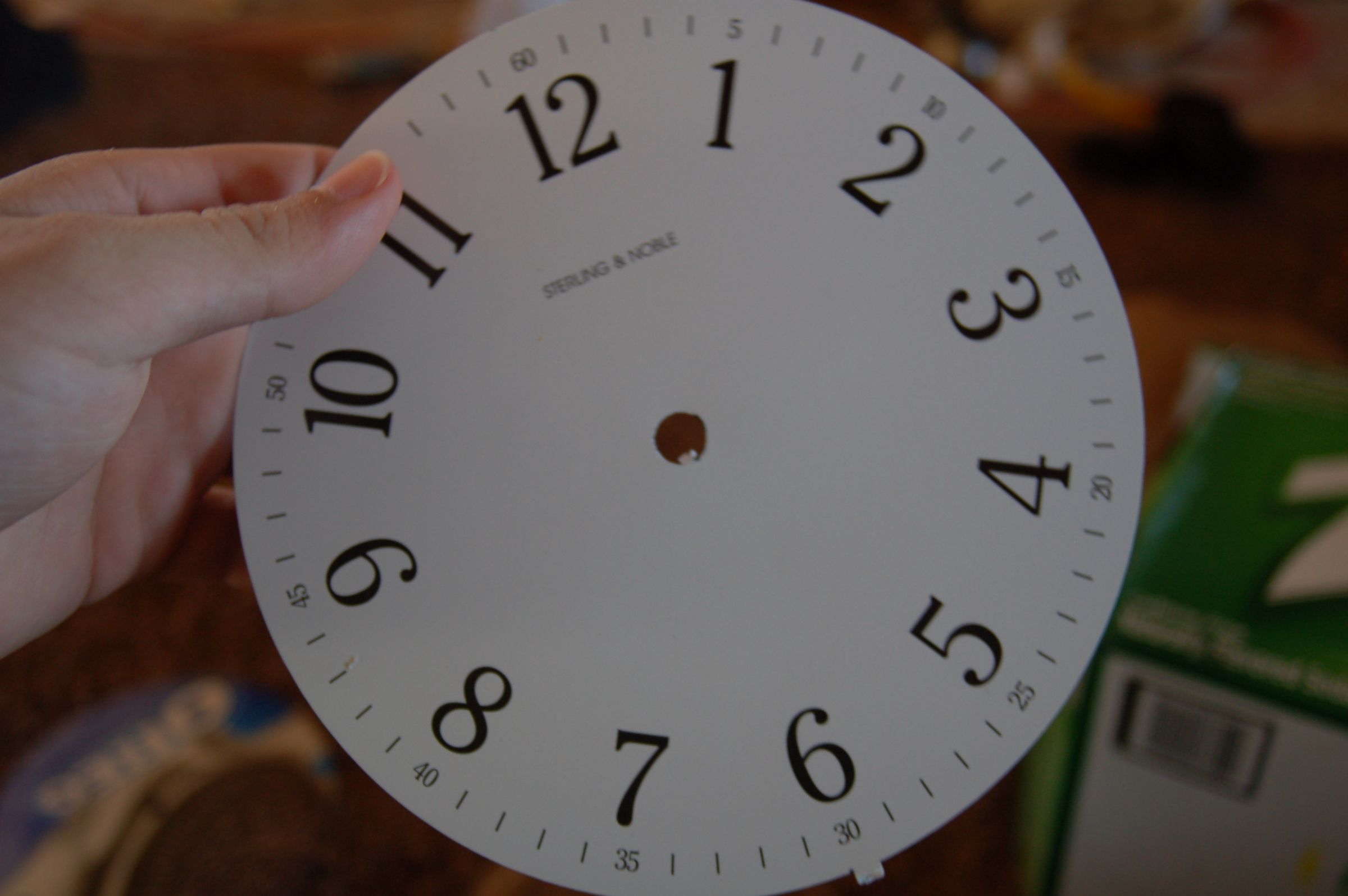$4 DIY Novelty Clock : 6 Steps - Instructables