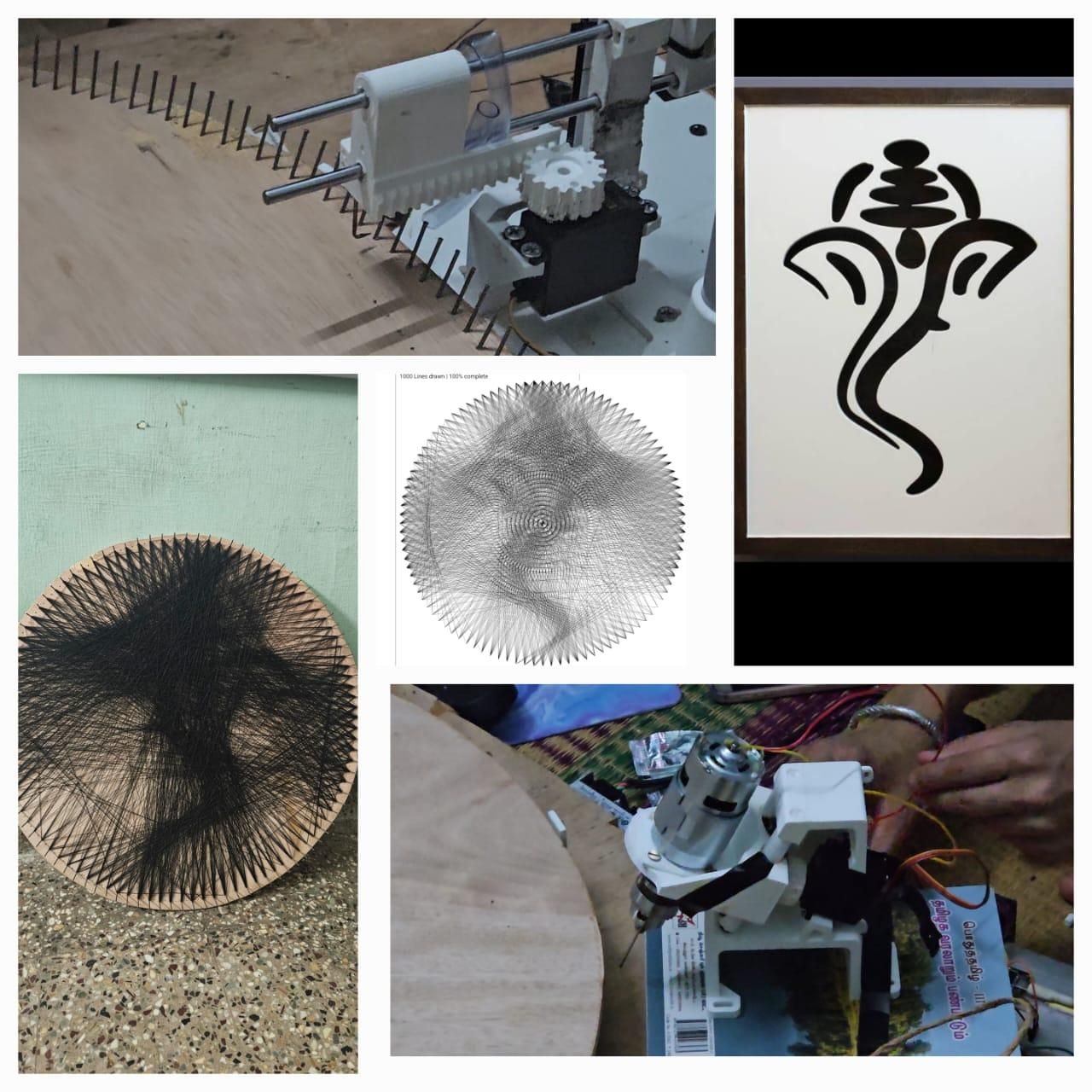 StringIT! – Automated String Art Machine : 8 Steps (with Pictures) - Instructables