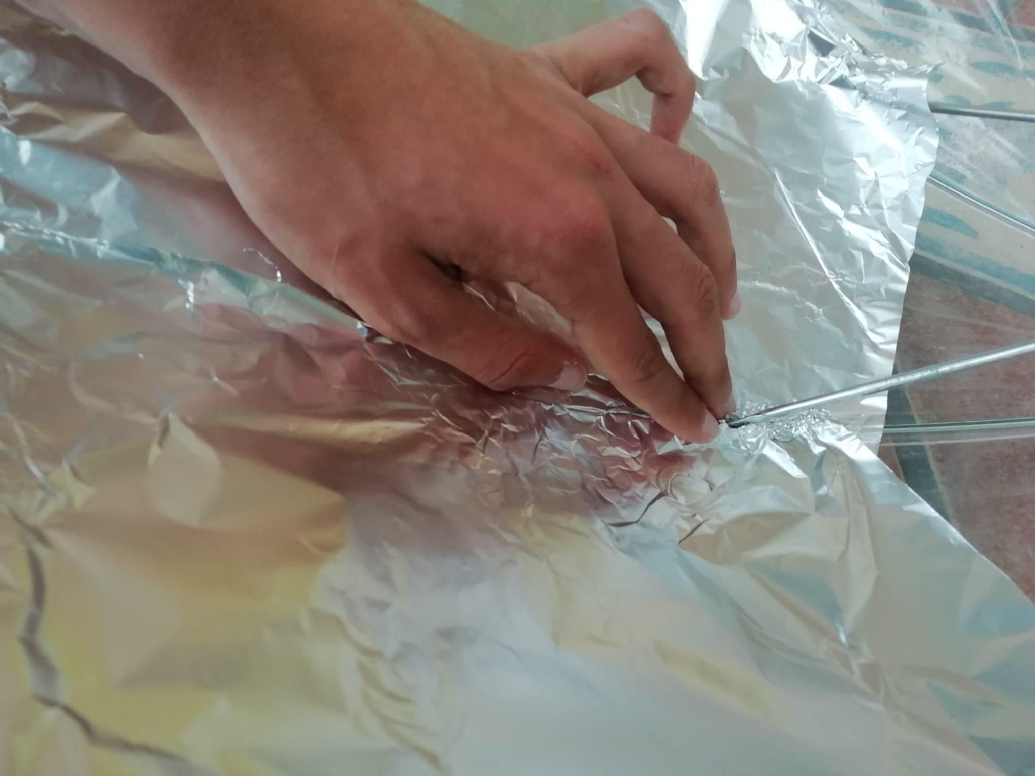 How to Build a Solar Cooker From a Broken Umbrella : 7 Steps ...