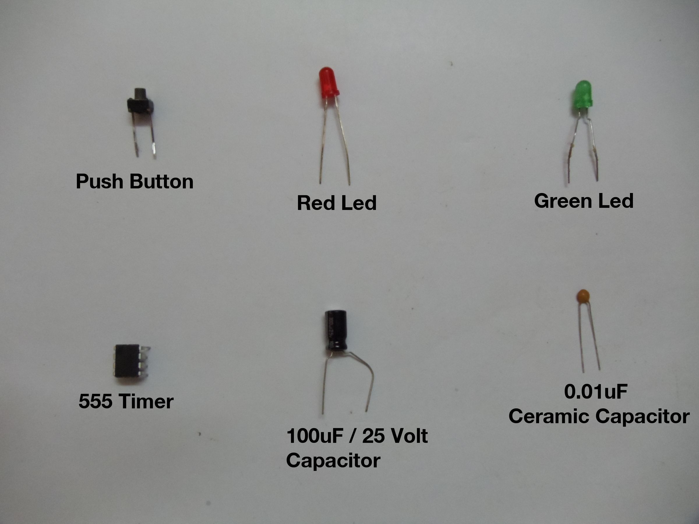 DIY | Adjustable Timer Using 555 & Potentiometer : 6 Steps (with ...