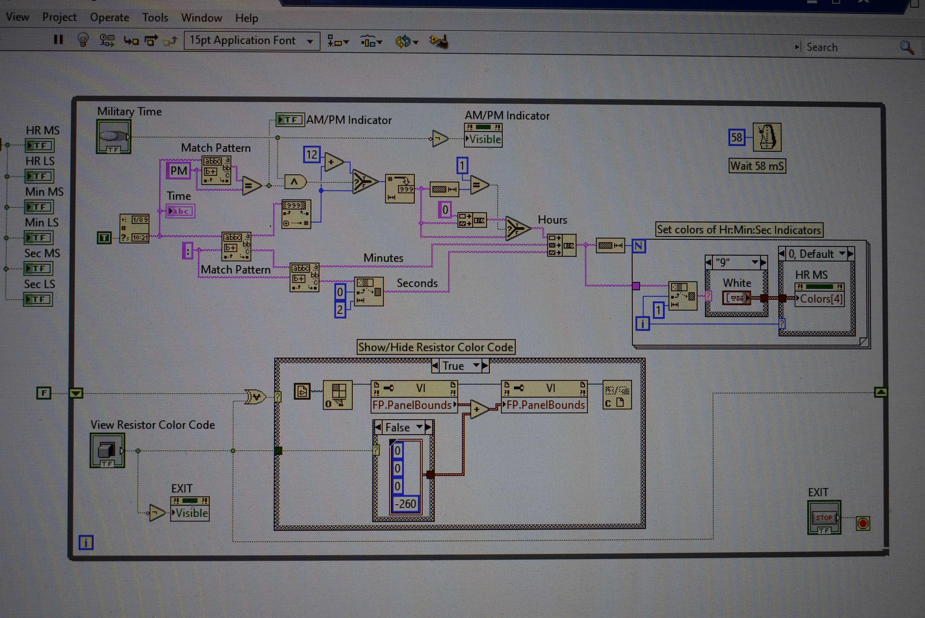 Clock - Resistor Color Coded Display : 4 Steps - Instructables