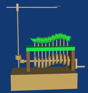 Offset Cam Automata (Caterpillar Mechanism) : 9 Steps (with Pictures ...