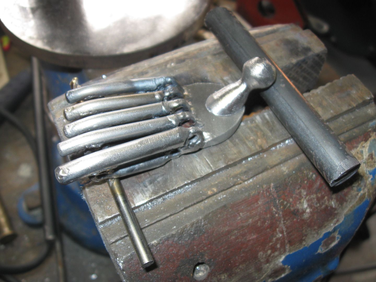 Terminator Foot Nut Cracker (revised) : 6 Steps (with Pictures ...