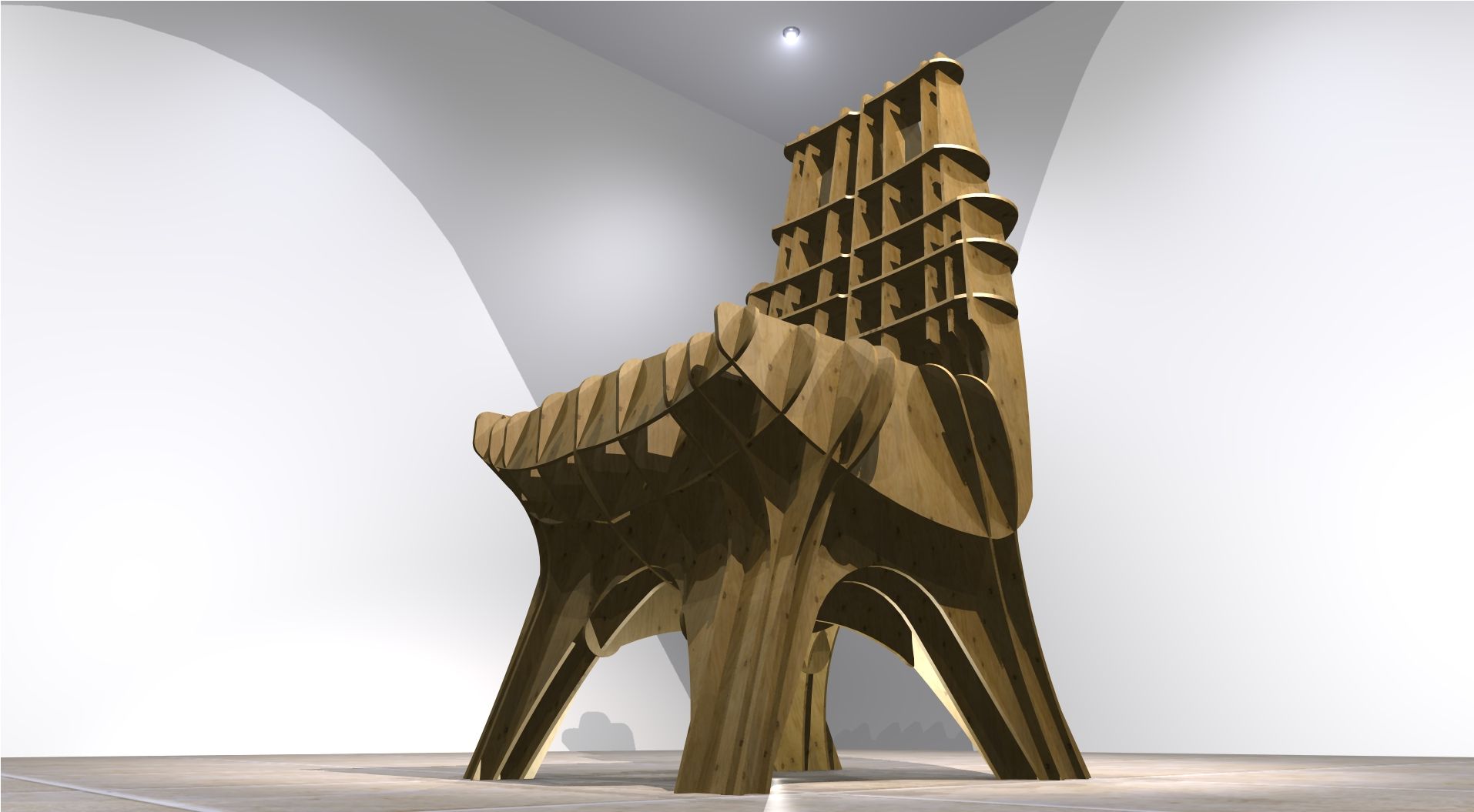 Charley Chair - How to Design a Laser Cut Chair : 10 Steps (with ...