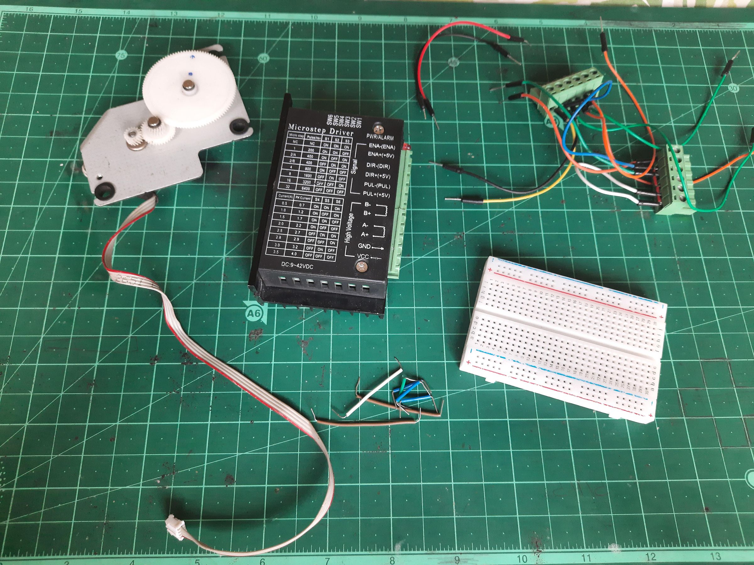 Simple Button Controlled Stepper Motor With Raspberry Pi Pico : 6 Steps ...