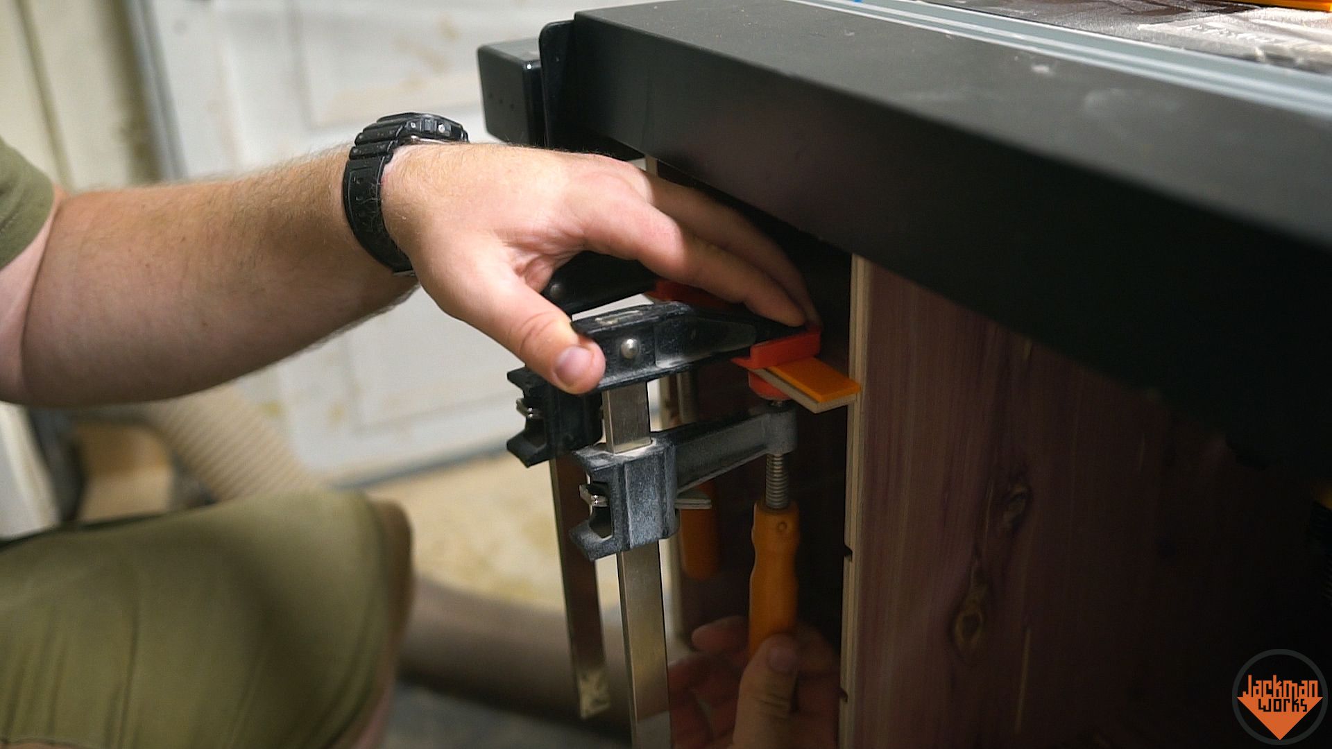 Ultimate Router Table & Storage Cabinet (table Saw Extension Wing) : 17 ...