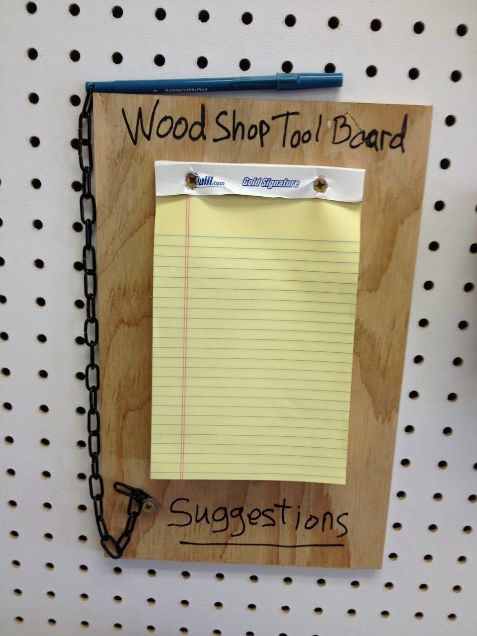How to Make a Suggestion Board for Tooling : 7 Steps - Instructables