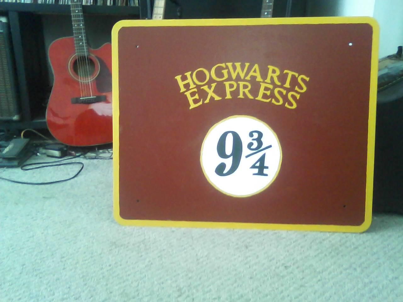 Platform 9 3/4 Sign : 6 Steps - Instructables