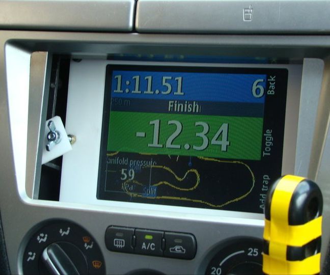 Cheap Lap Timer, Navigation and In-car Entertainment Center : 4 Steps ...