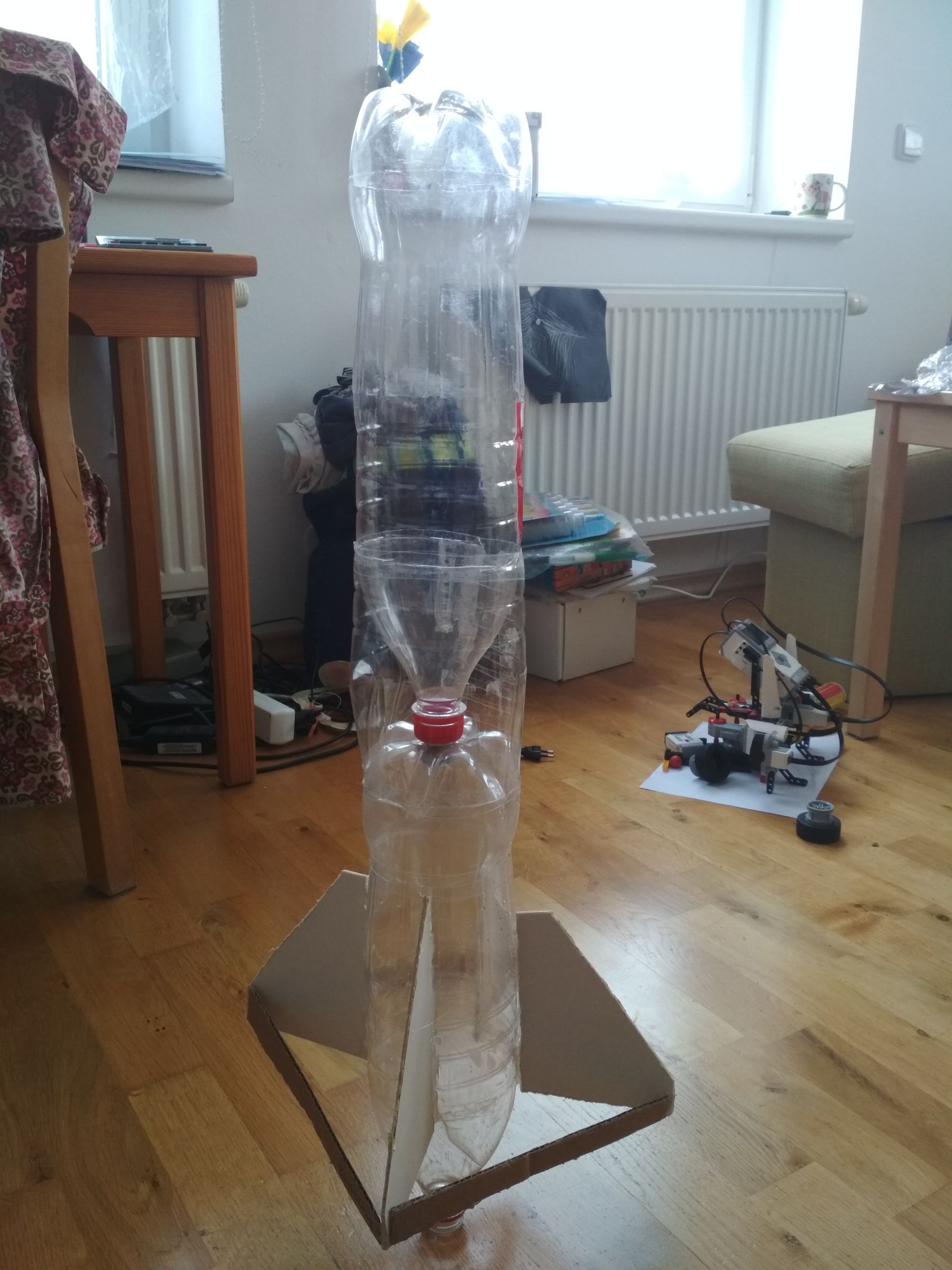 A Two-bottle Water Rocket That Flies Up to 400 Feet High : 5 Steps ...