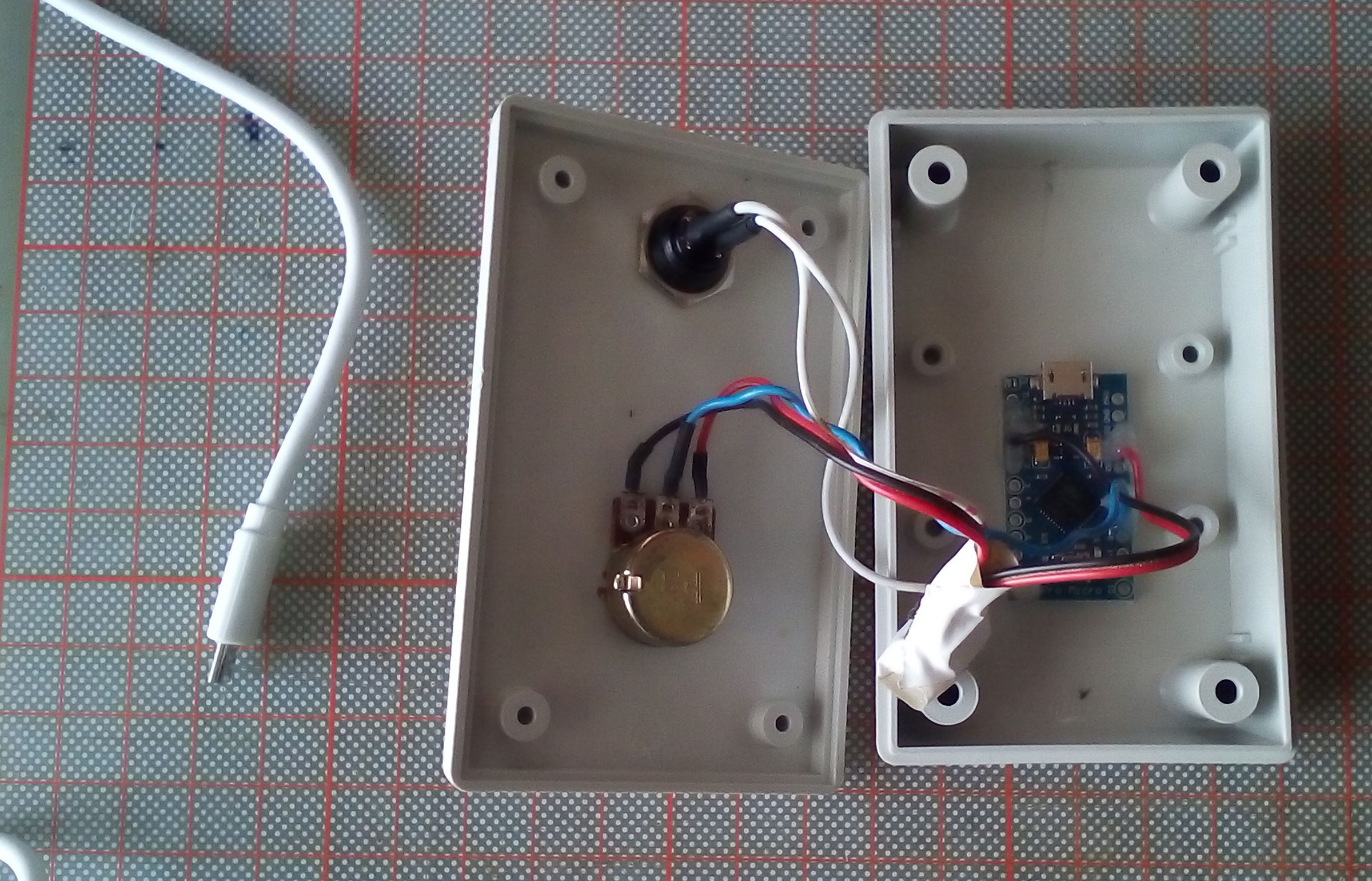 Atari Like USB Paddle Using Arduino Leonardo : 4 Steps - Instructables