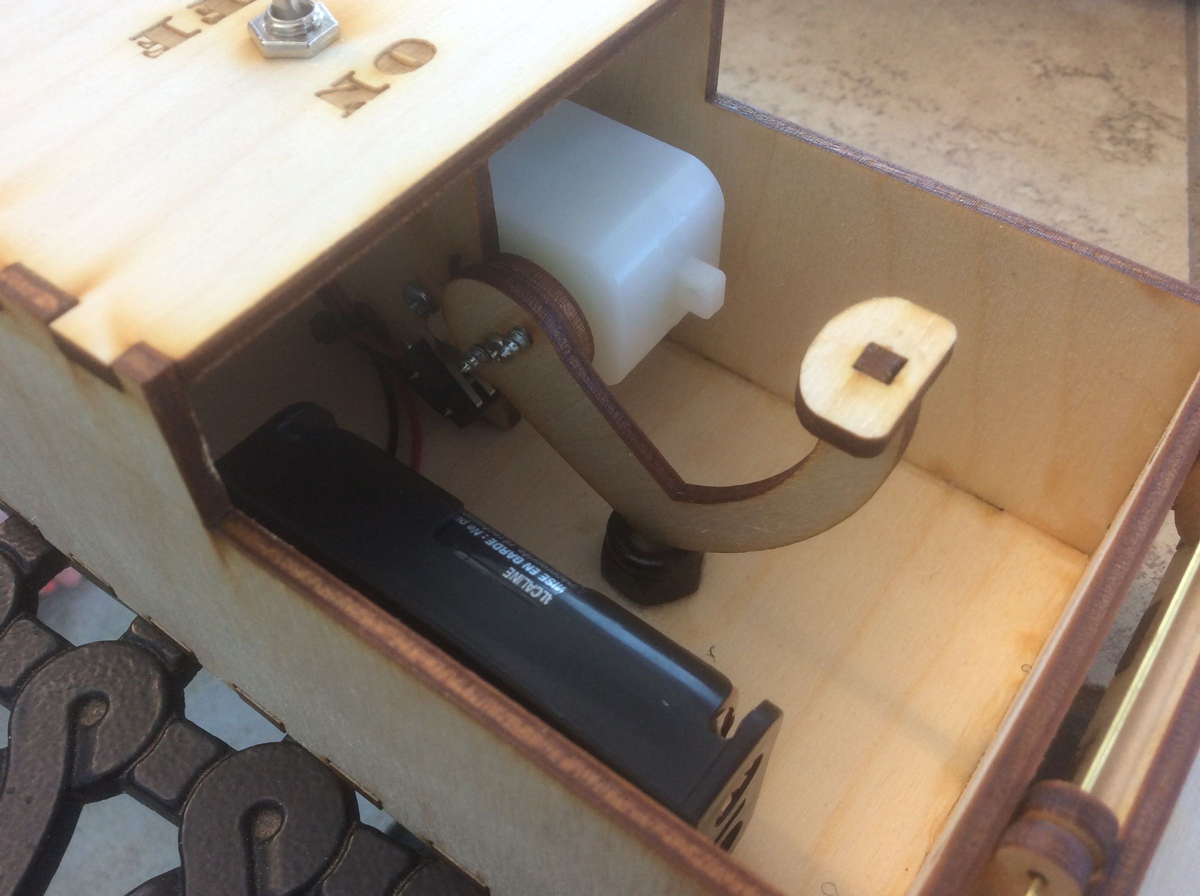 Useless Machine - Complete Plans and Hardware Sources : 26 Steps ...