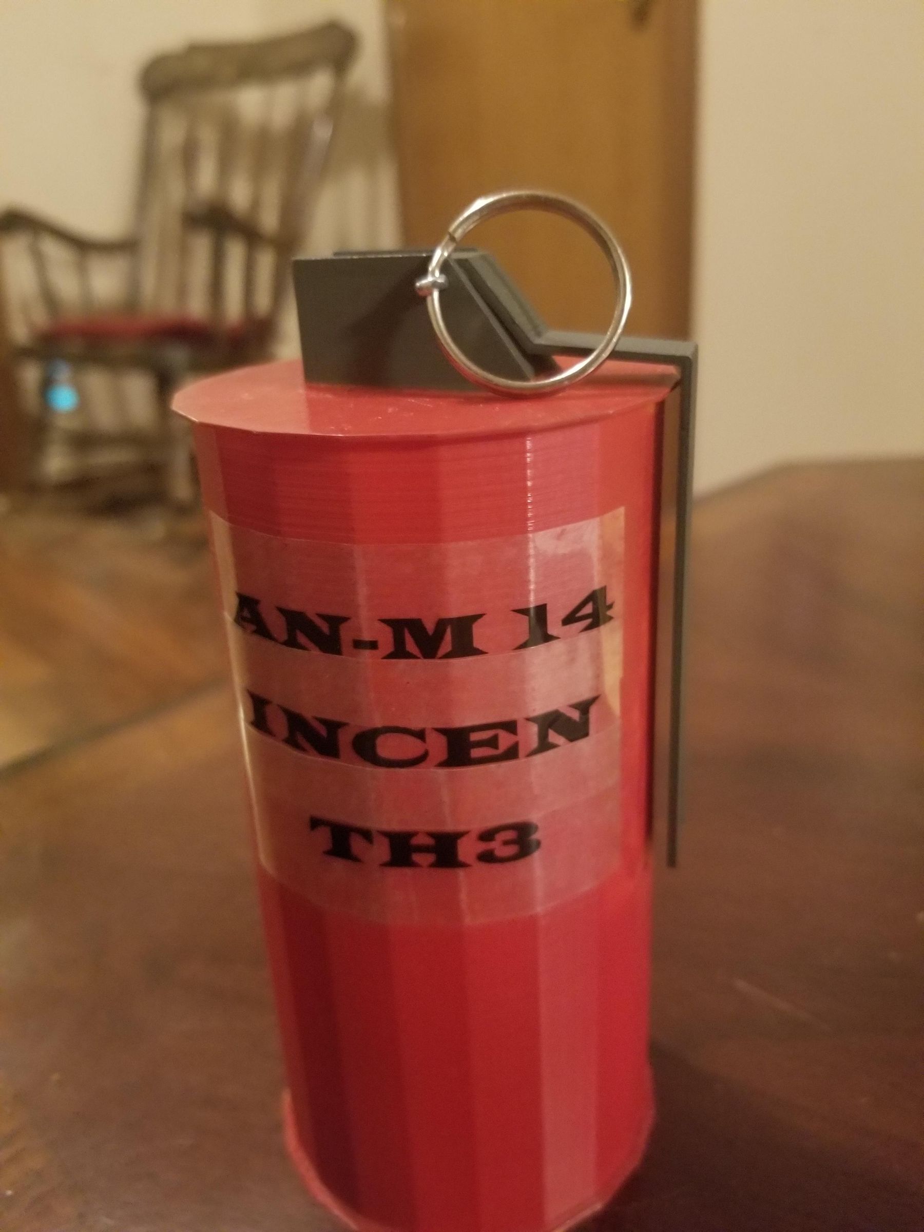 3-D Printed Mock AN-M14 Incendiary Hand Grenade : 3 Steps - Instructables