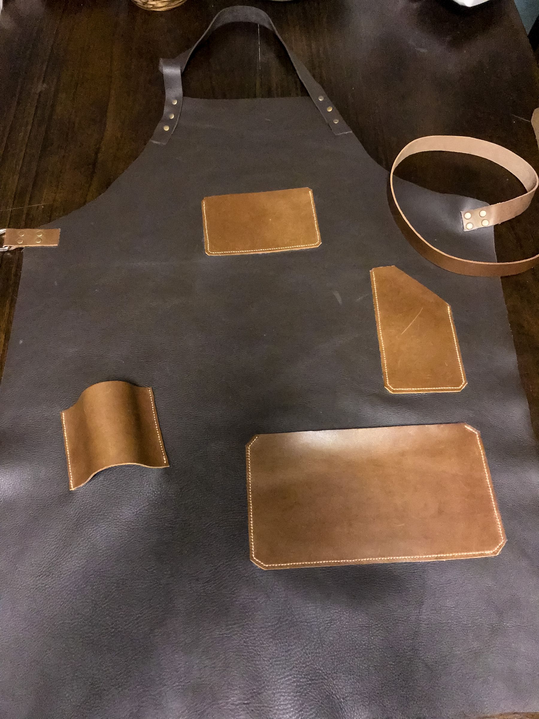 Make a Simple Leather Apron : 4 Steps - Instructables
