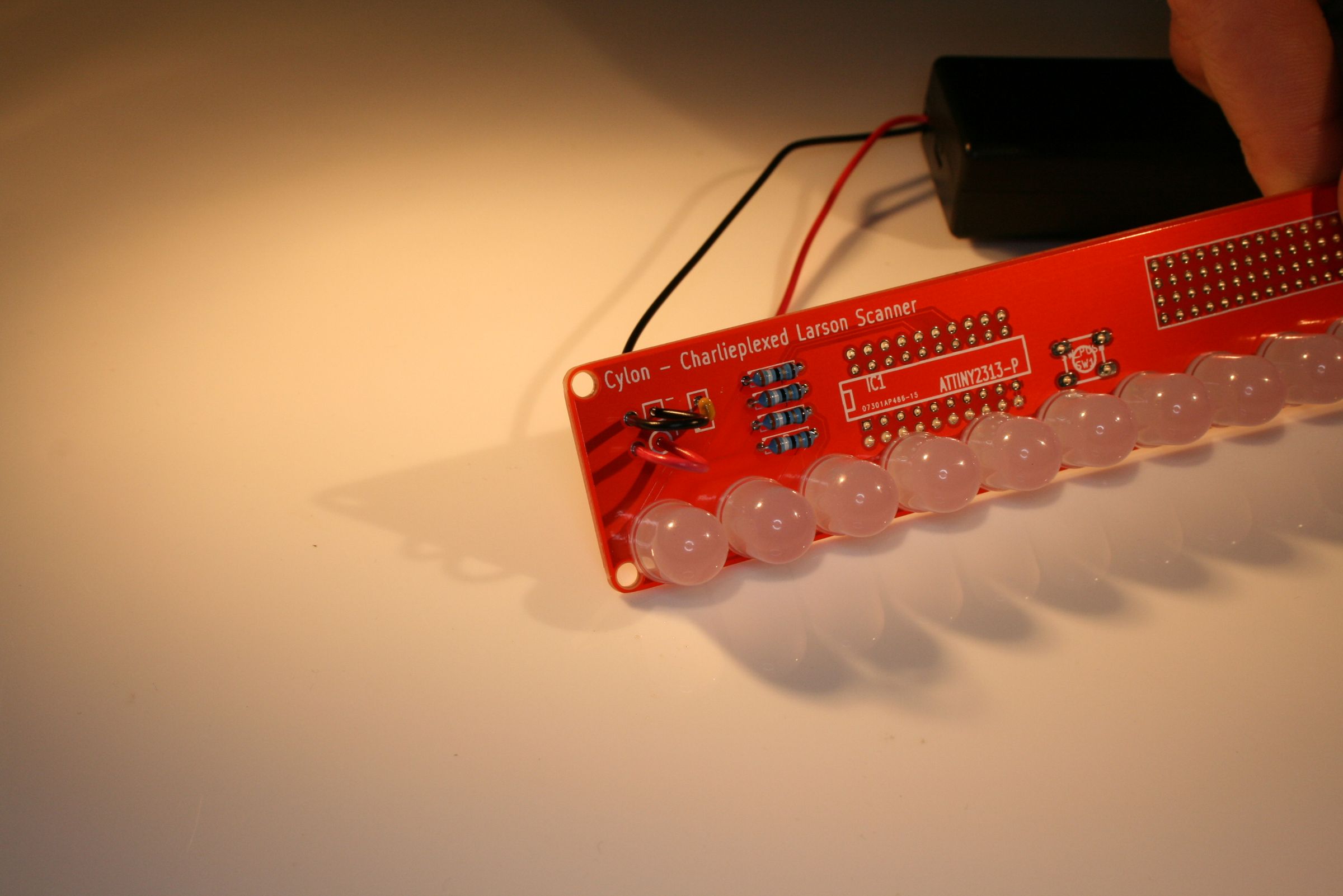 The Cylon - Larson Scanner Kit - With Charlieplexing! : 9 Steps (with ...